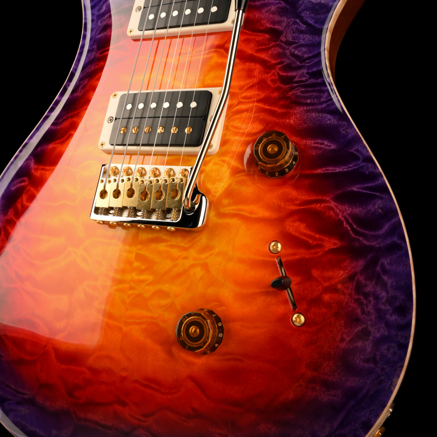 PRS Private Stock Custom 24 Indian Ocean Glow With Case — Truetone Music