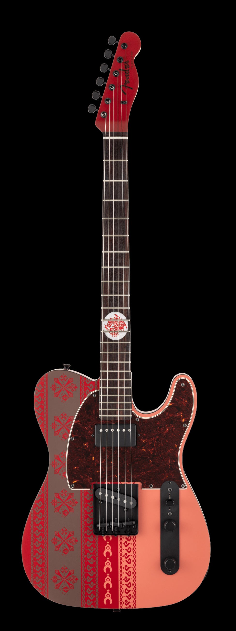 Fender Monster Hunter Rathalos Telecaster Rathalos Red Made in Japan W ...