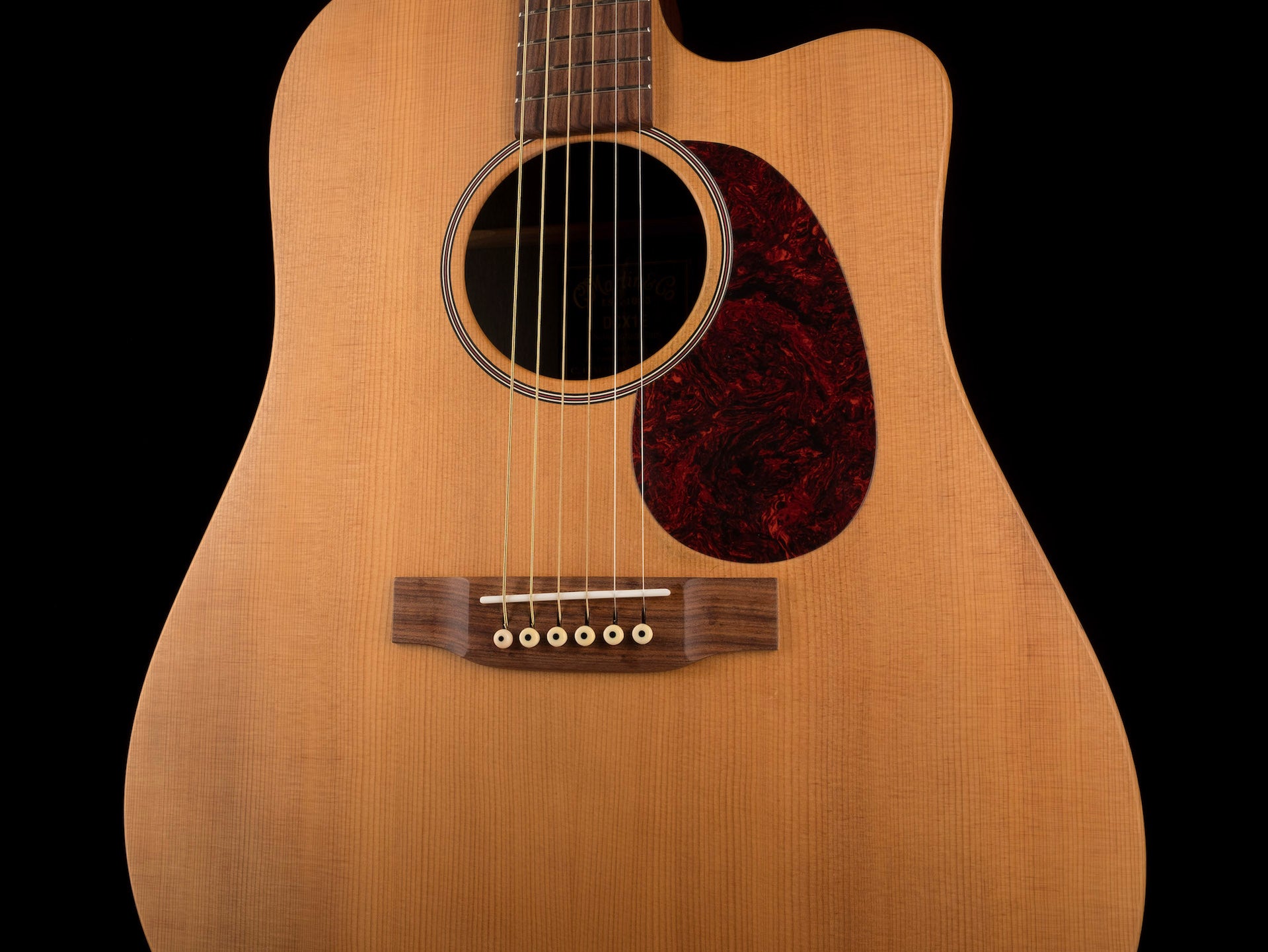 Used Martin DCX1E Acoustic Electric Guitar With Case — Truetone Music