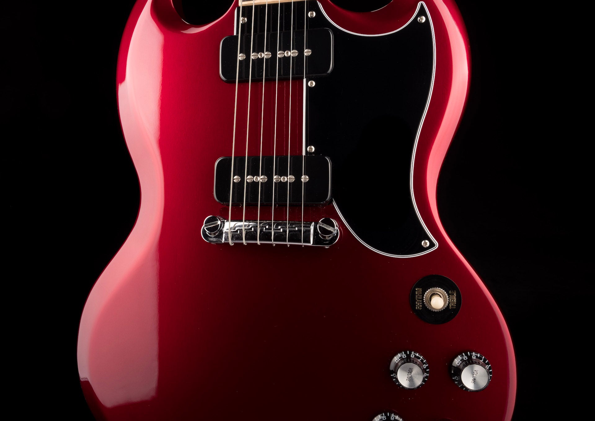 Pre Owned 2019 Gibson SG Special P90 Sparkling Burgundy With OHSC ...