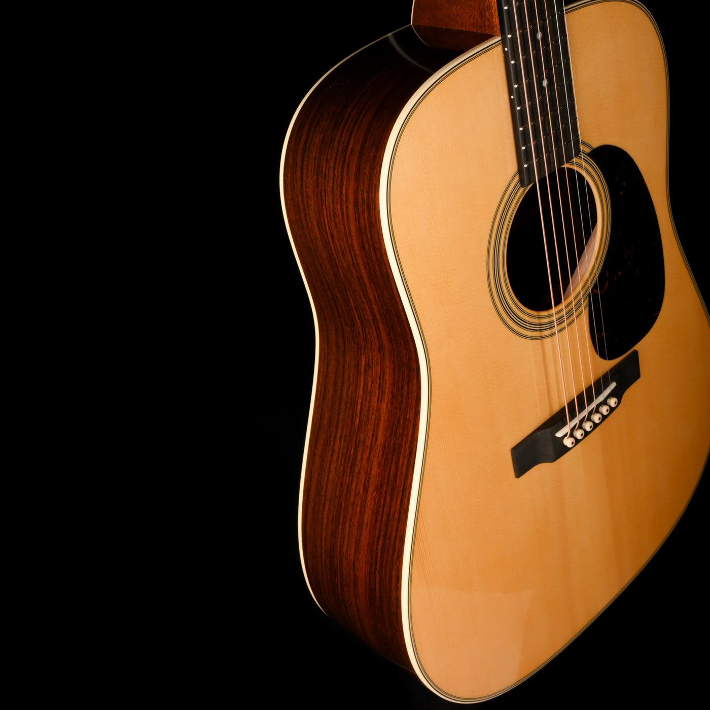 Martin Custom Shop D-28 Wild Grain East Indian Rosewood Italian Alpine ...
