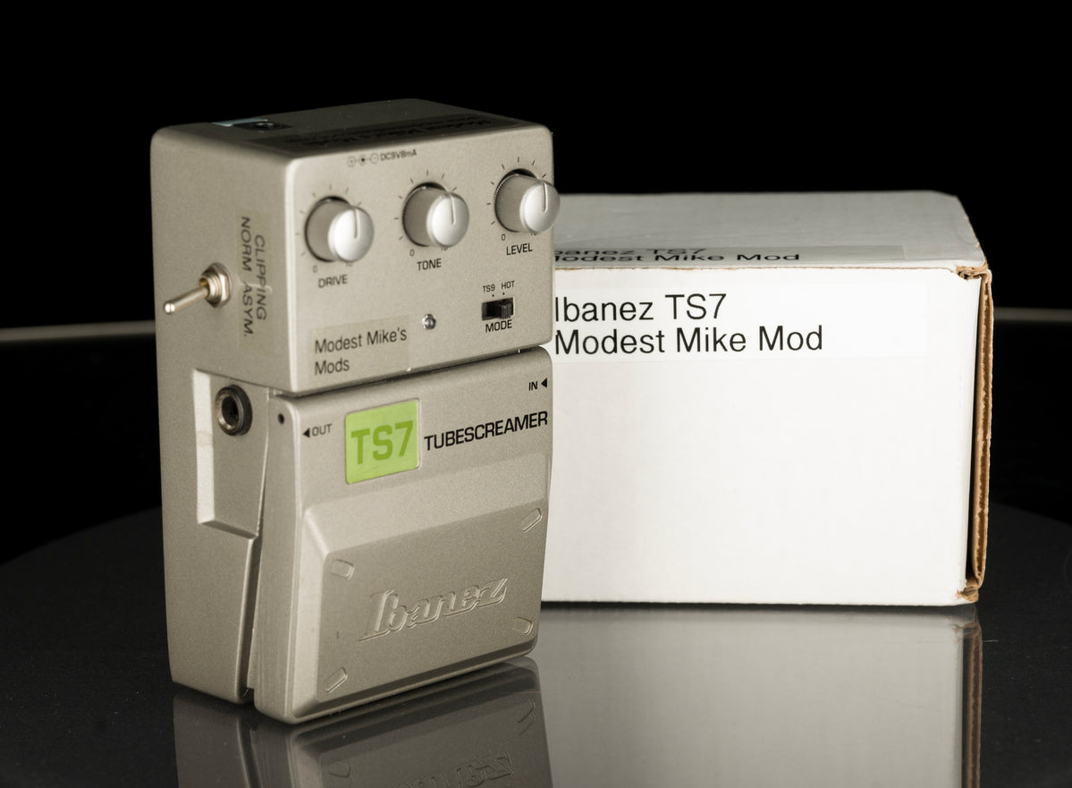 Used Ibanez TS7 Modest Mike Mod Overdrive Pedal With Box — Truetone Music