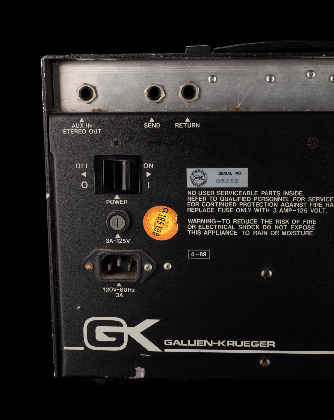 Gallien-Krueger Series II 250 ML 100-watt Stereo Guitar Amp Combo ...