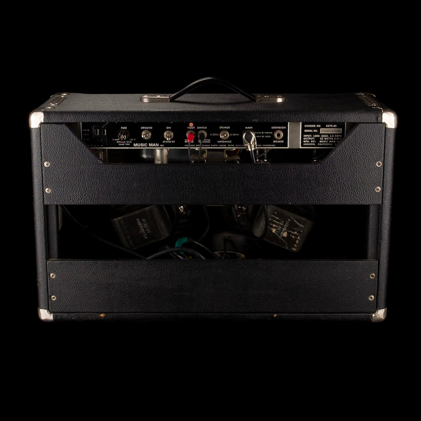 Vintage 1974 Music Man 210-Sixty Five Guitar Amp Combo With Original F ...