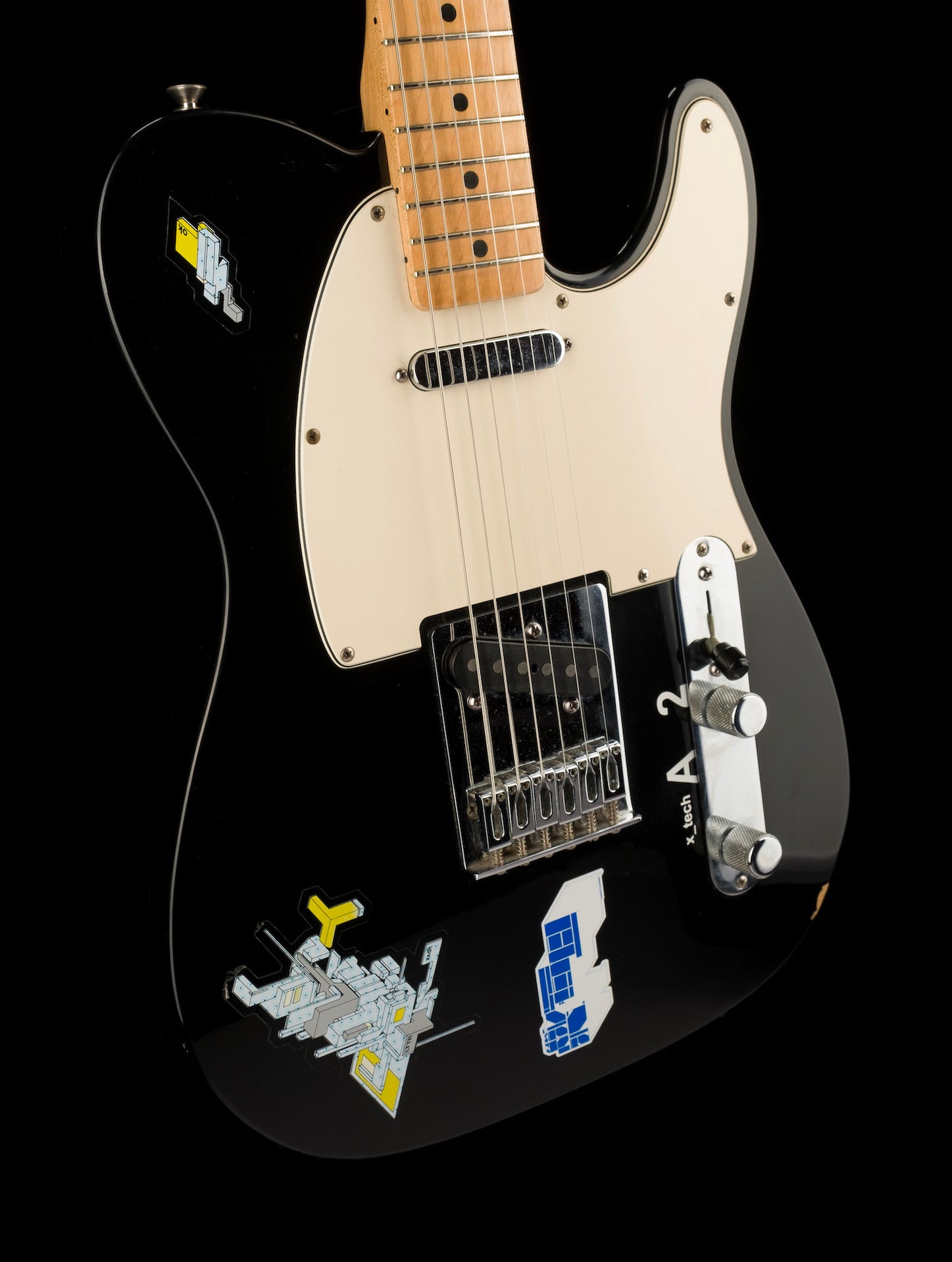 Used Fender Standard Tele Maple Neck Black — Truetone Music