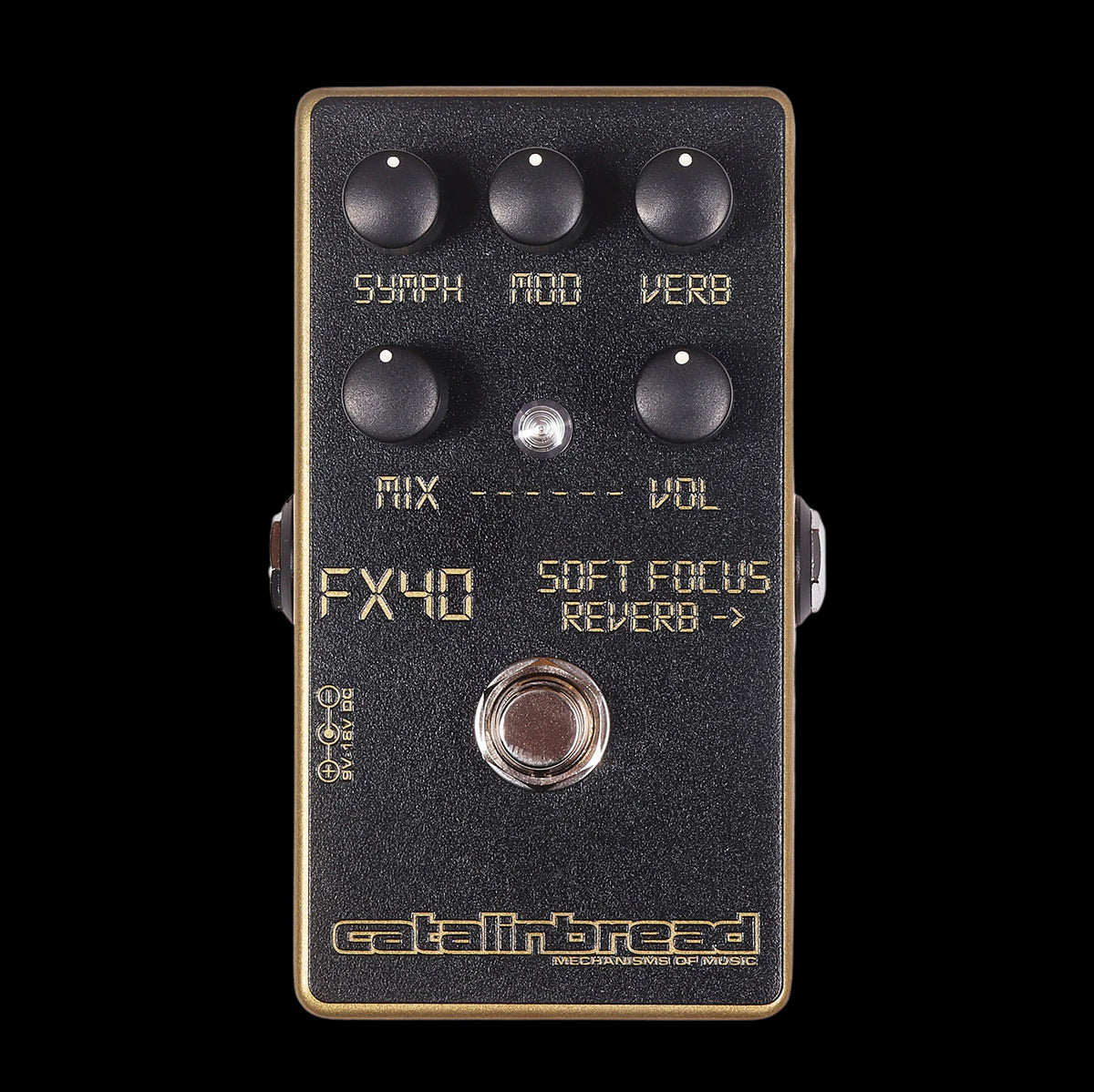Catalinbread Soft Focus Reverb Gold Limited Edition Pedal — Truetone Music
