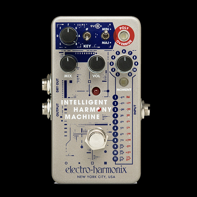Electro Harmonix Intelligent Harmony Machine Guitar Effect Pedal ...