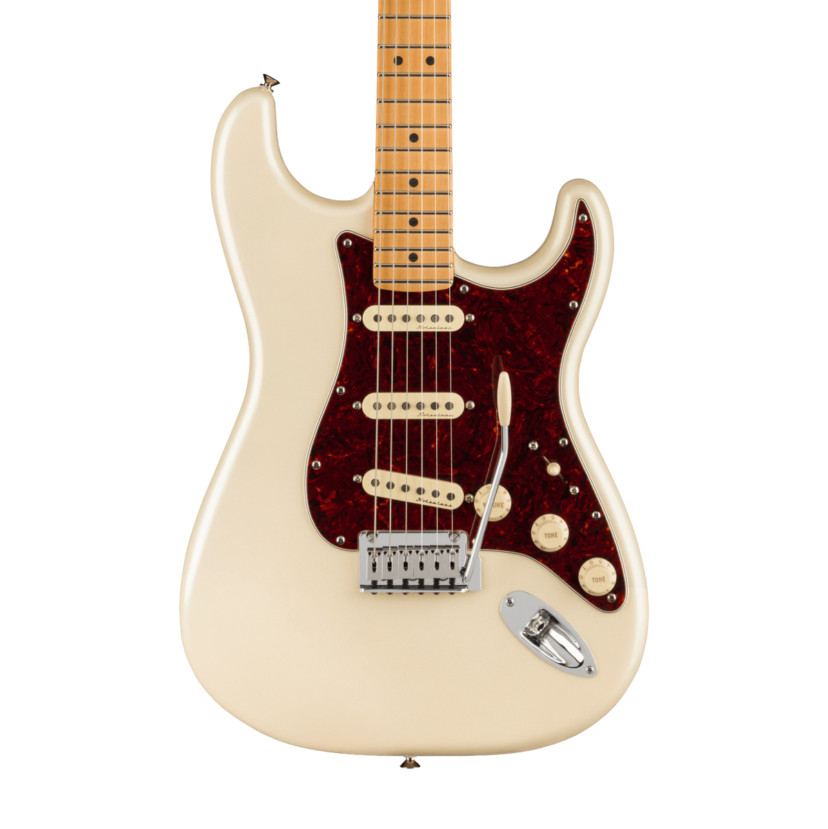 Fender Player Plus Stratocaster Maple Fingerboard Olympic Pearl With G ...