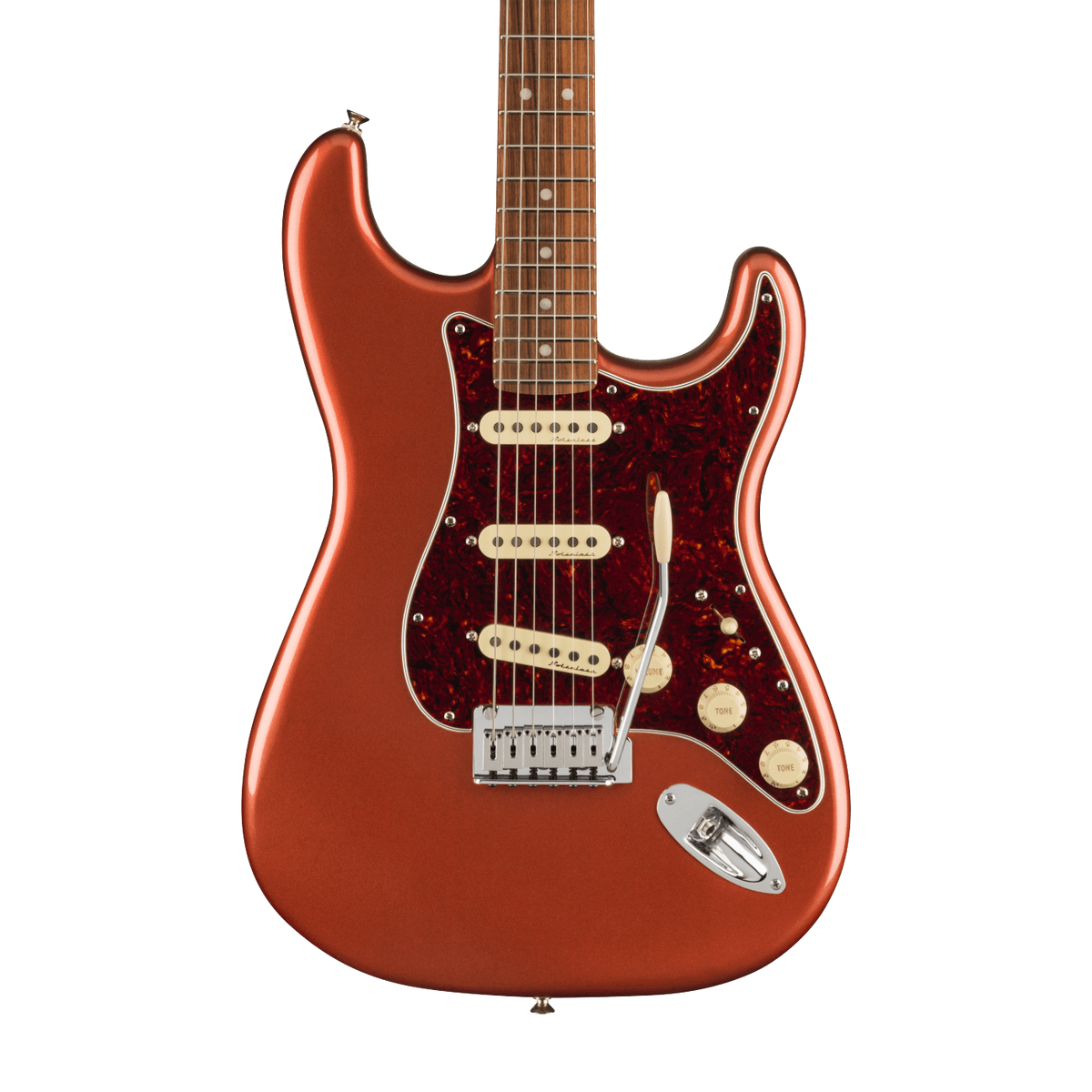 Fender Player Plus Stratocaster Pau Ferro Fingerboard Aged Candy Apple ...