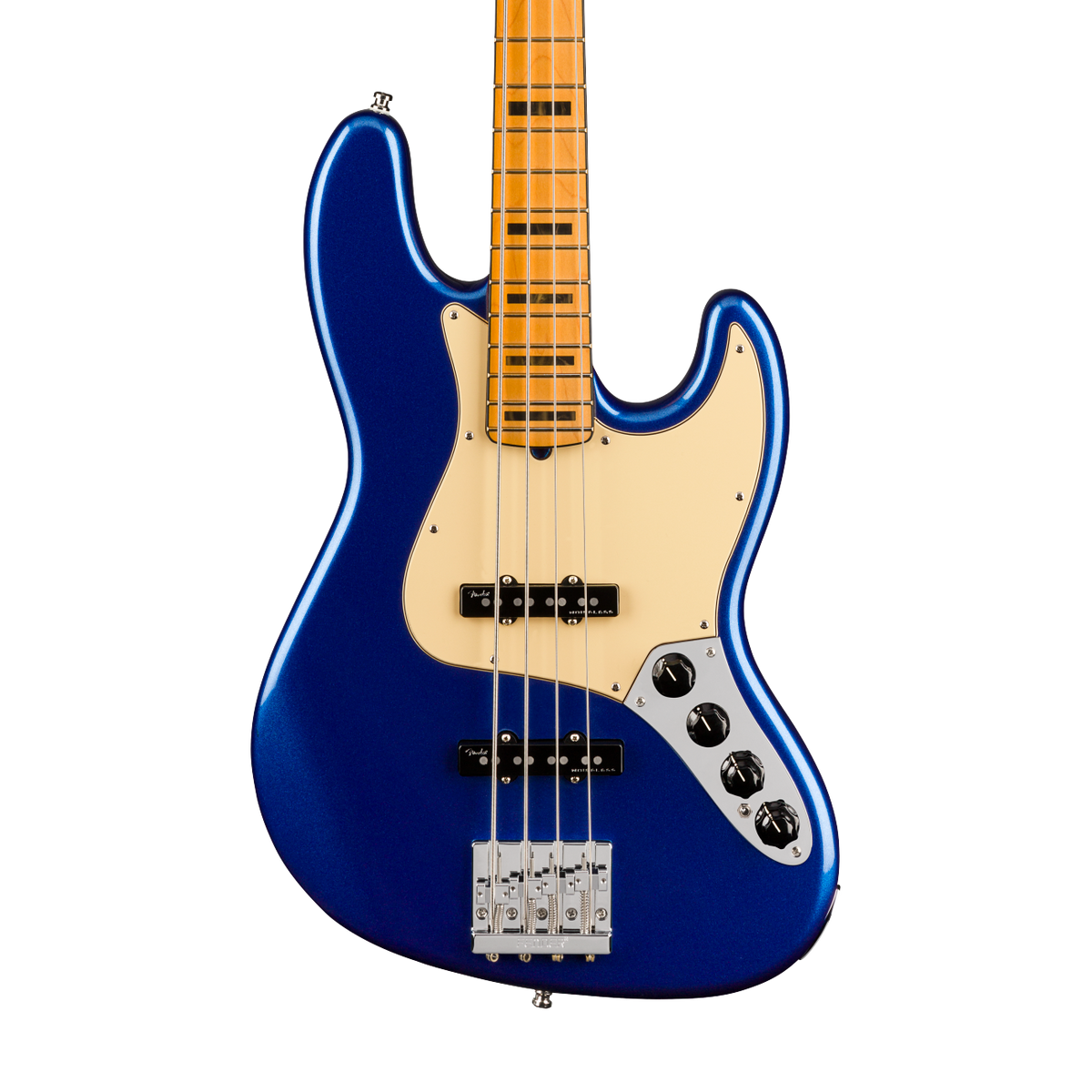 Fender American Ultra Jazz Bass Maple Fingerboard Cobra Blue With Case ...