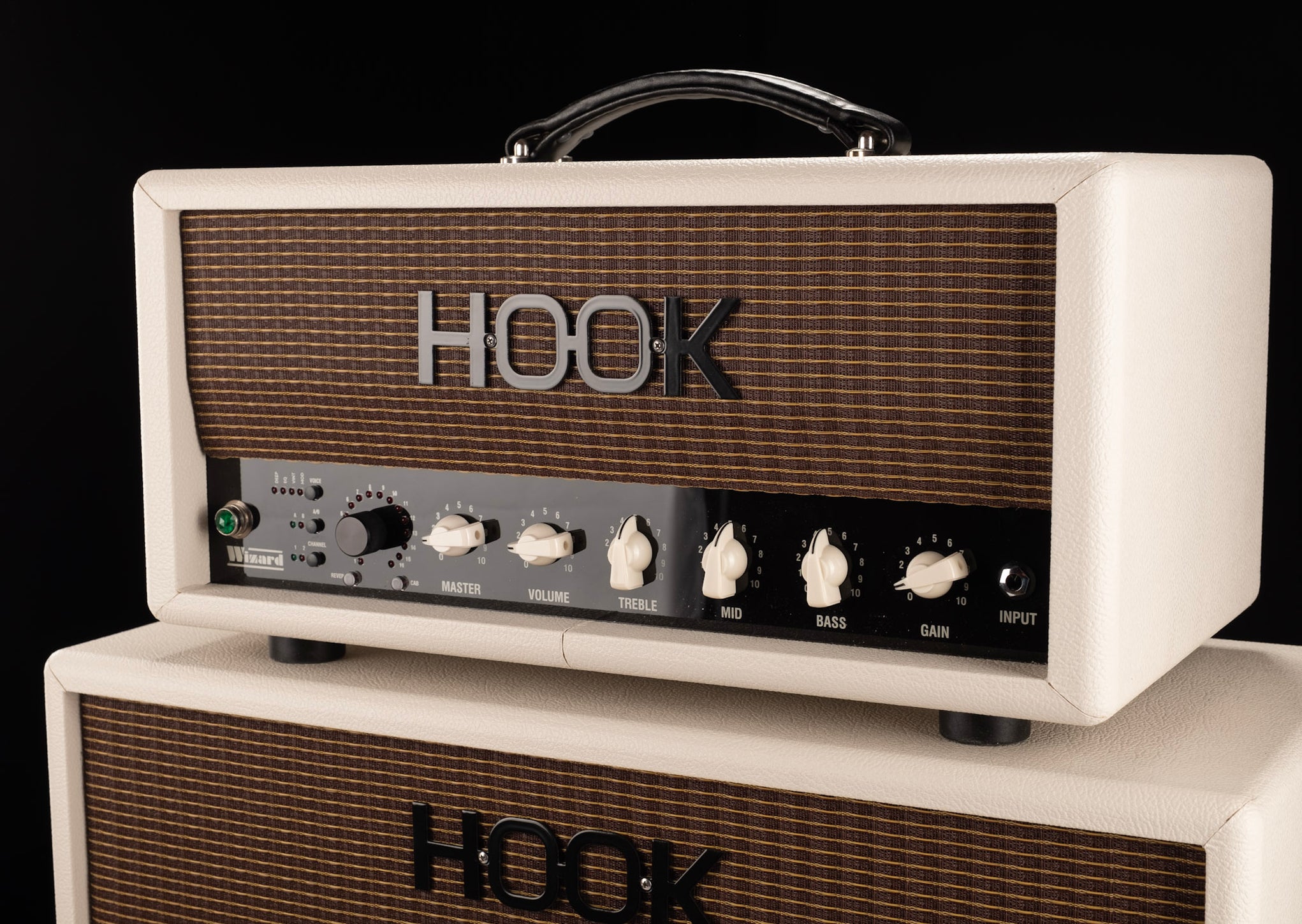 Pre Owned Hook Wizard Guitar Amp Head And Matching 112 Cabinet Guitar ...