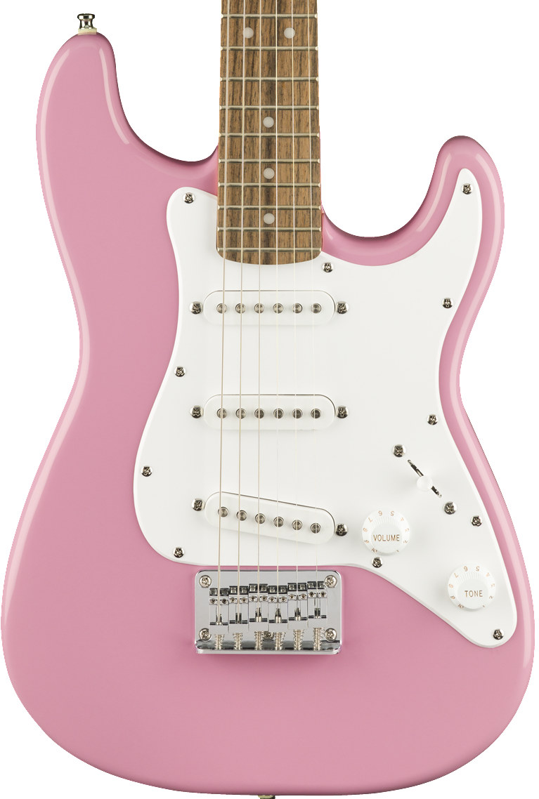 Fender Squier Mini Strat Laurel Fingerboard Stratocaster - Pink ...