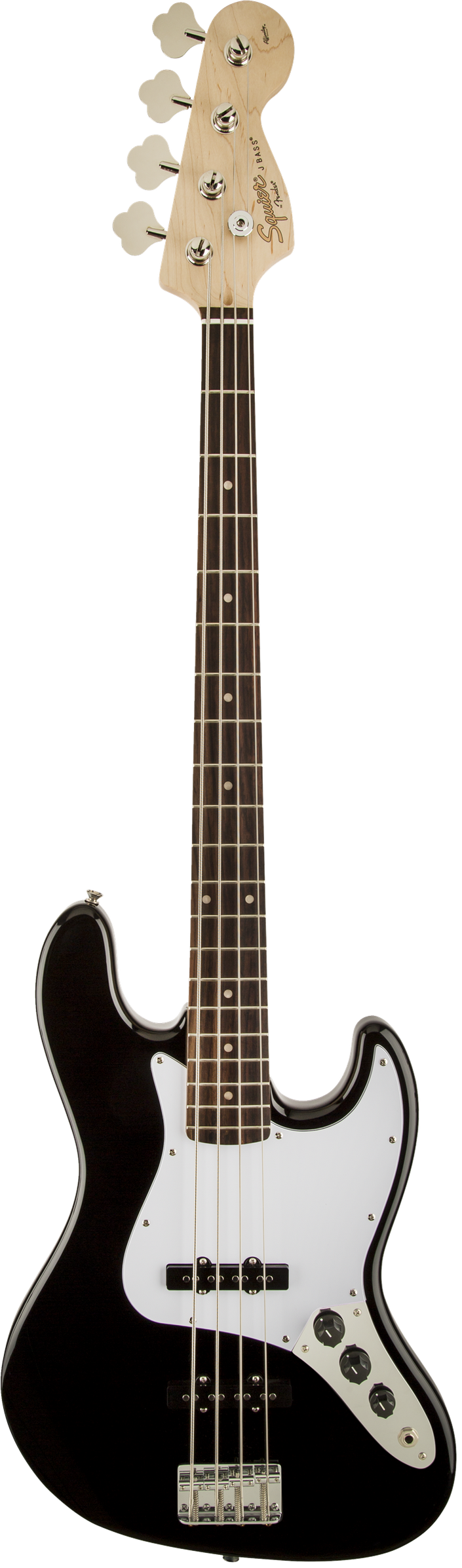 Squier Affinity Series Jazz Bass Laurel Fingerboard Black — Truetone Music