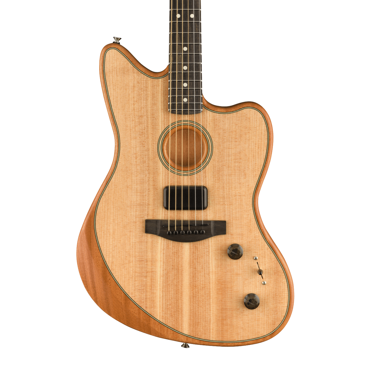 Fender Acoustasonic Jazzmaster Natural With Gig Bag — Truetone Music