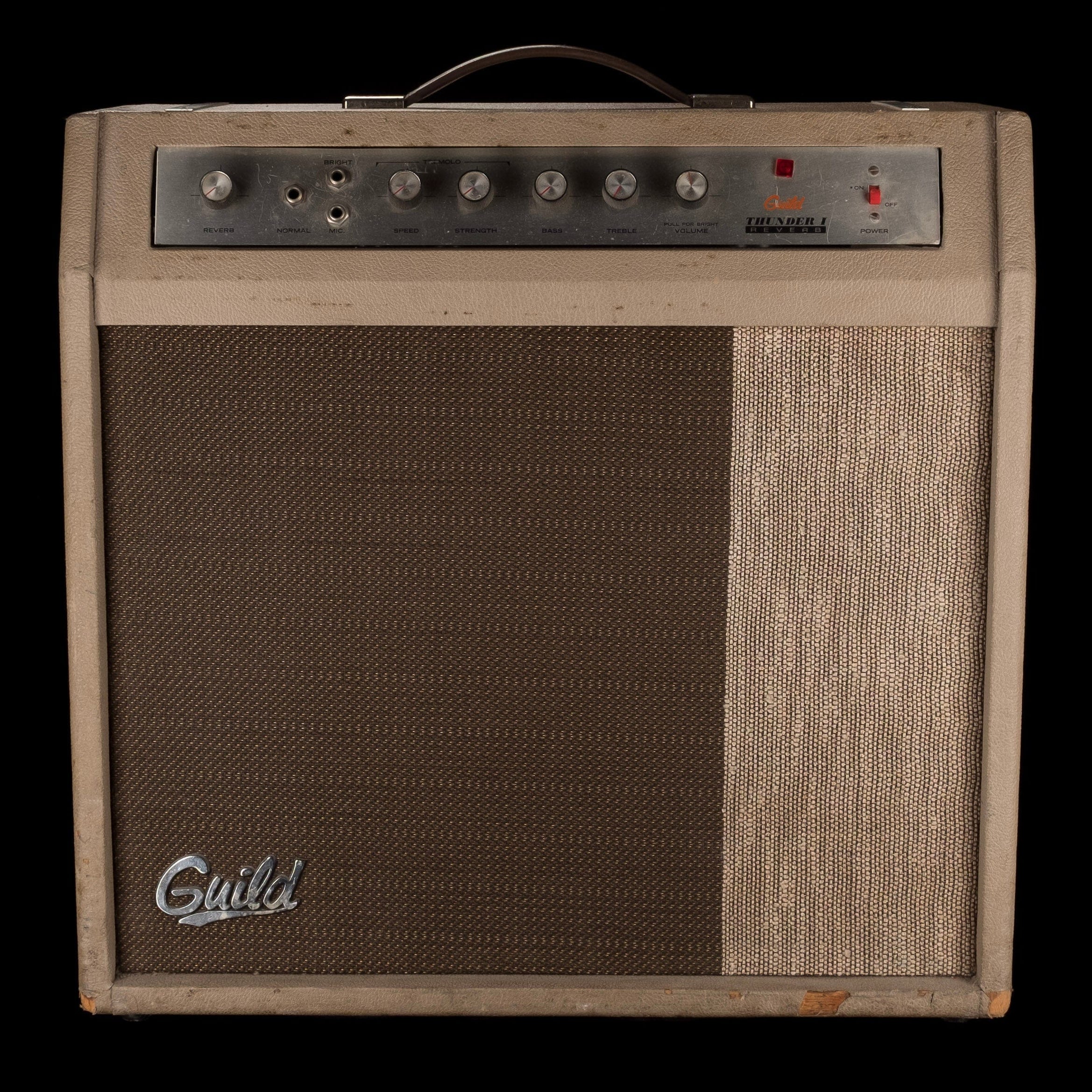 Vintage 1966/65 Guild T1-RVT Thunder 1 Reverb Guitar Amp Combo ...