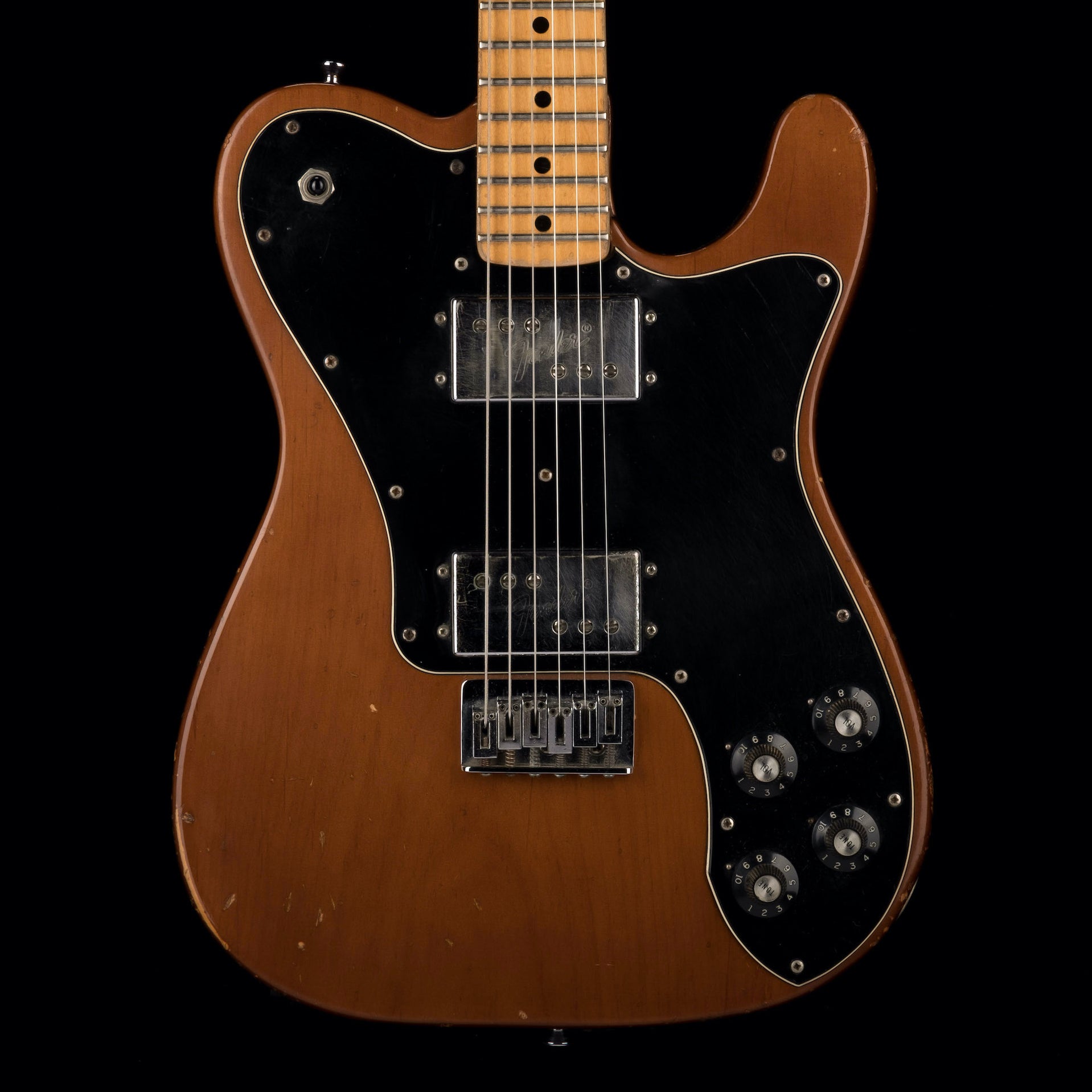 Pre Owned 1973 Telecaster Deluxe Walnut With Gig Bag — Truetone Music