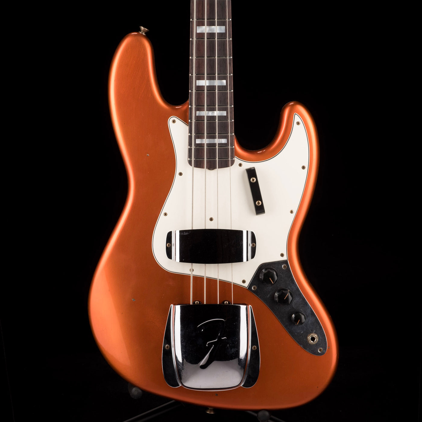 Fender Custom Shop 1966 Jazz Bass Journeyman Relic Candy Tangerine - T ...