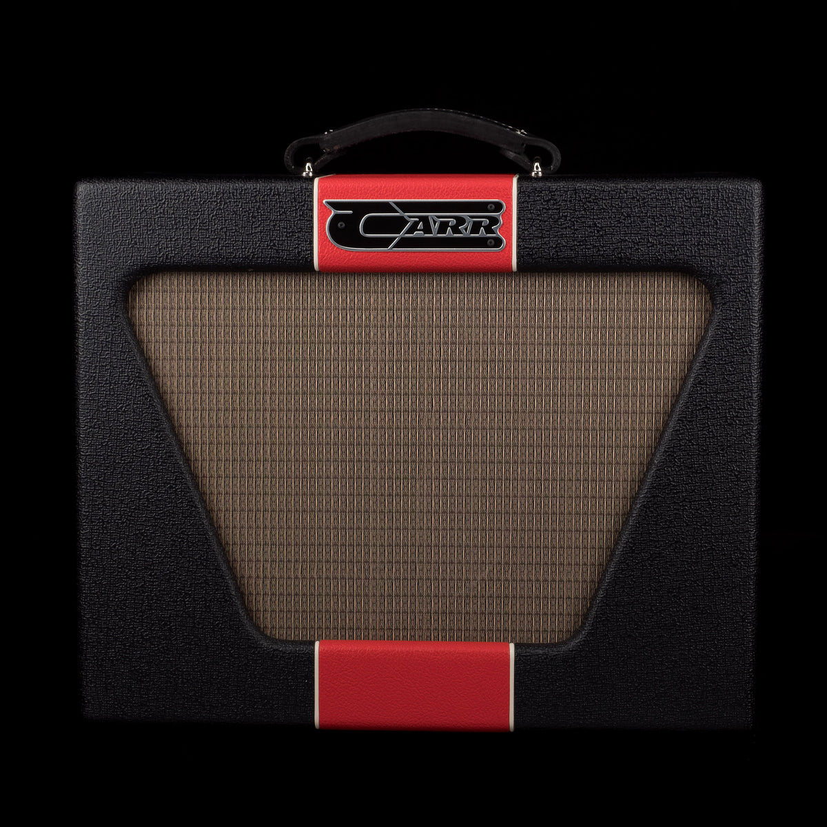 Carr 1x12 Super Bee Black with Red Stripe Tube Guitar Amp Combo ...