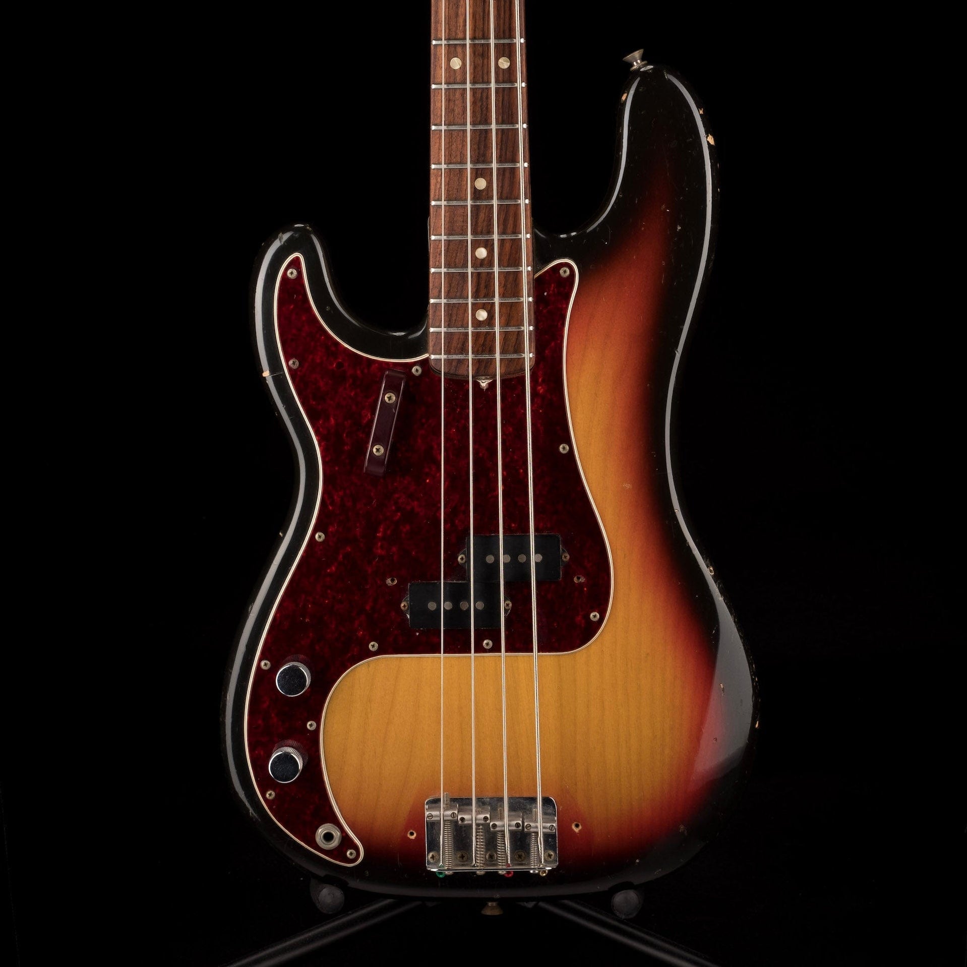 Vintage 1971 Fender Left-Handed Precision Bass Sunburst With OHSC - Du ...