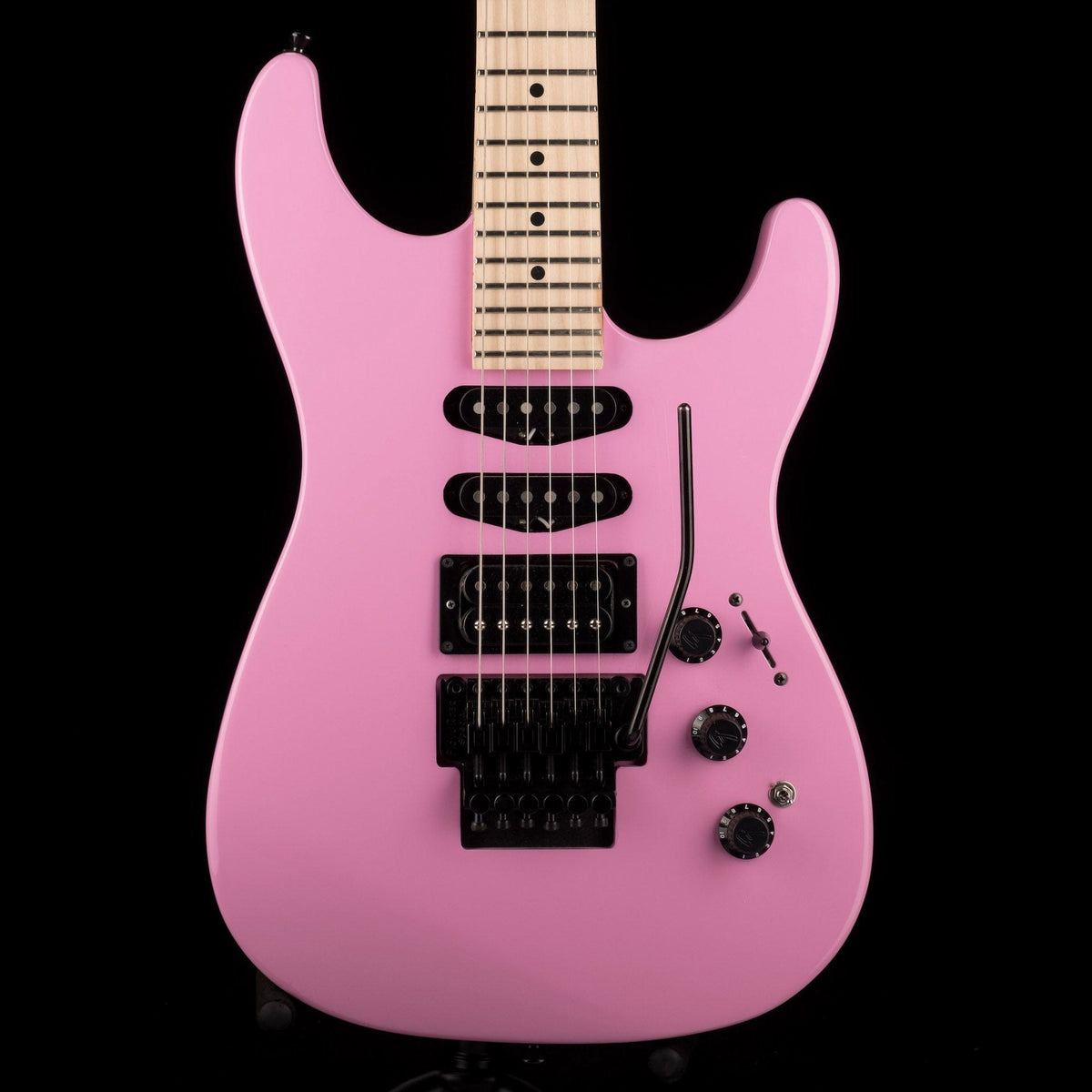 Used Fender Limited Edition HM Strat Maple Fingerboard Flash Pink Elec ...