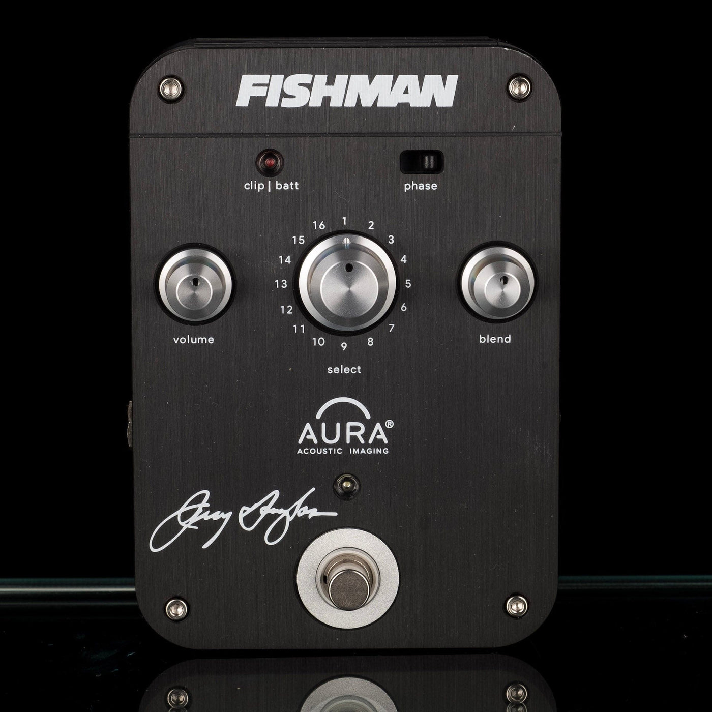Used Fishman Jerry Douglas Aura Acoustic Imaging Pedal — Truetone Music
