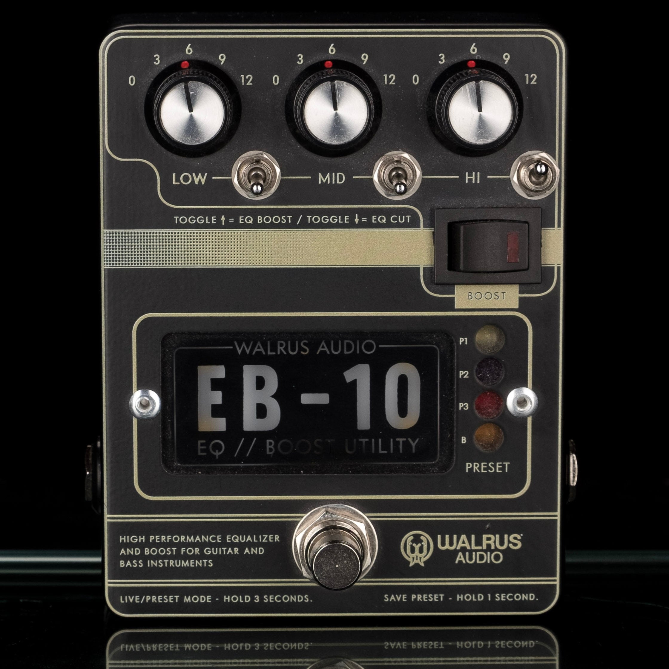 Used Walrus Audio EB-10 Preamp/EQ/Boost Pedal With Box — Truetone Music