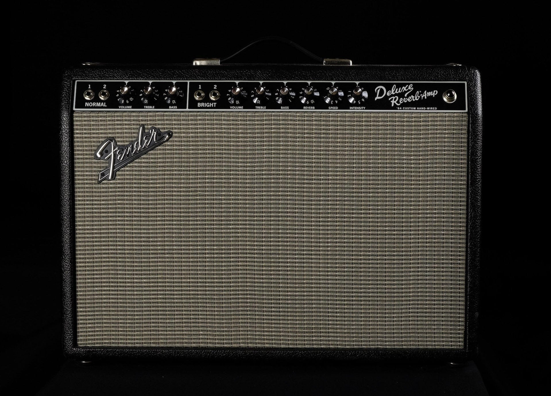 Used Fender '64 Custom Deluxe Reverb Hand Wired Tube Combo Amplifier R ...