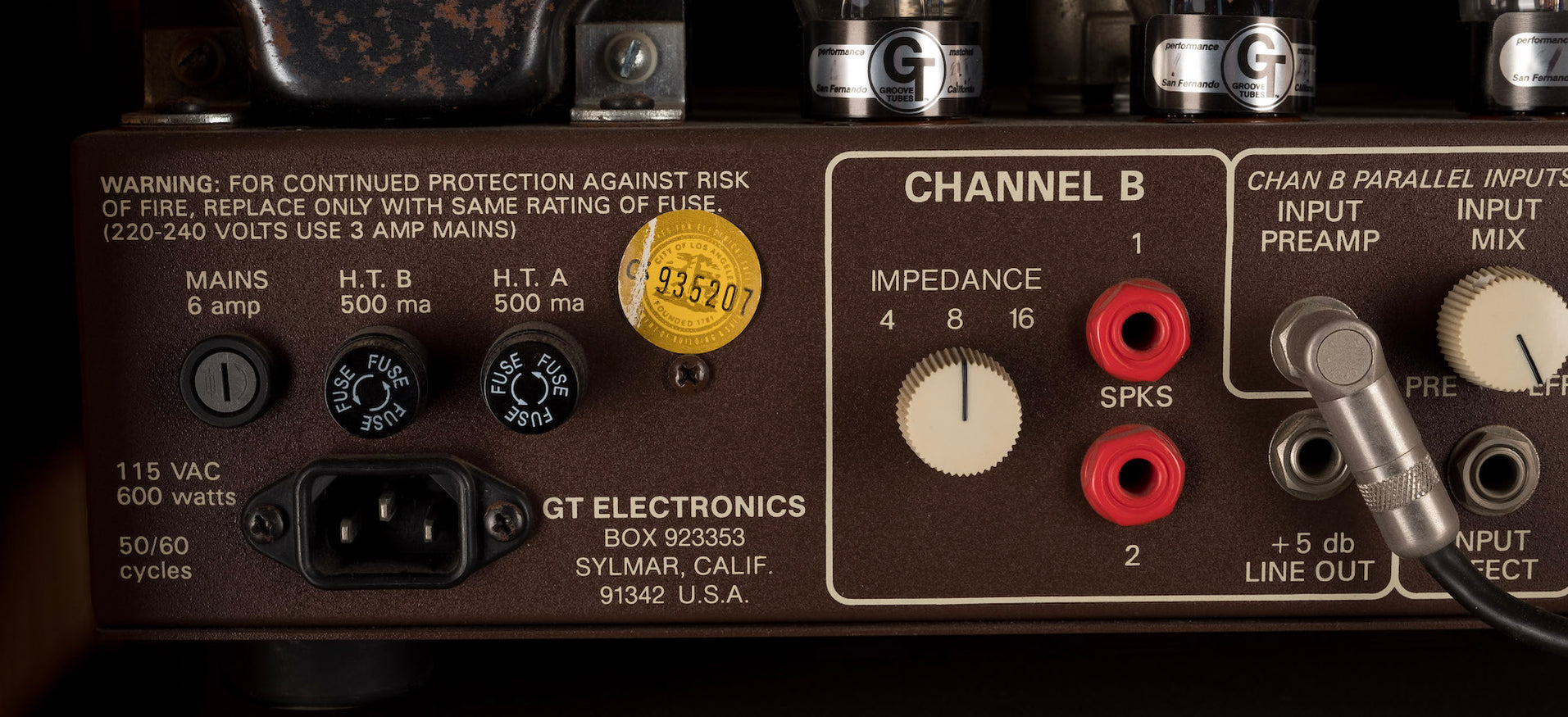 Pre Owned Groove Tubes Dual 75 Guitar & Trio Guitar Amp Head With Dual ...