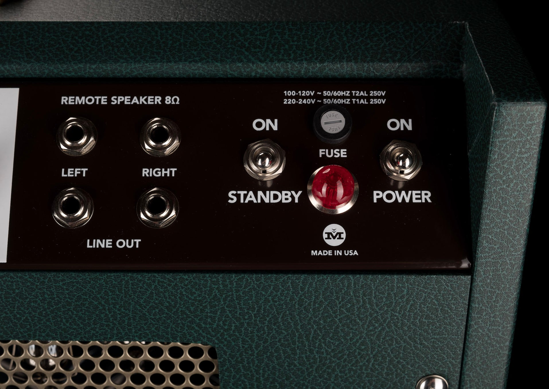 Magnatone Special Edition Panoramic Stereo Dark Green Guitar Amp Combo ...