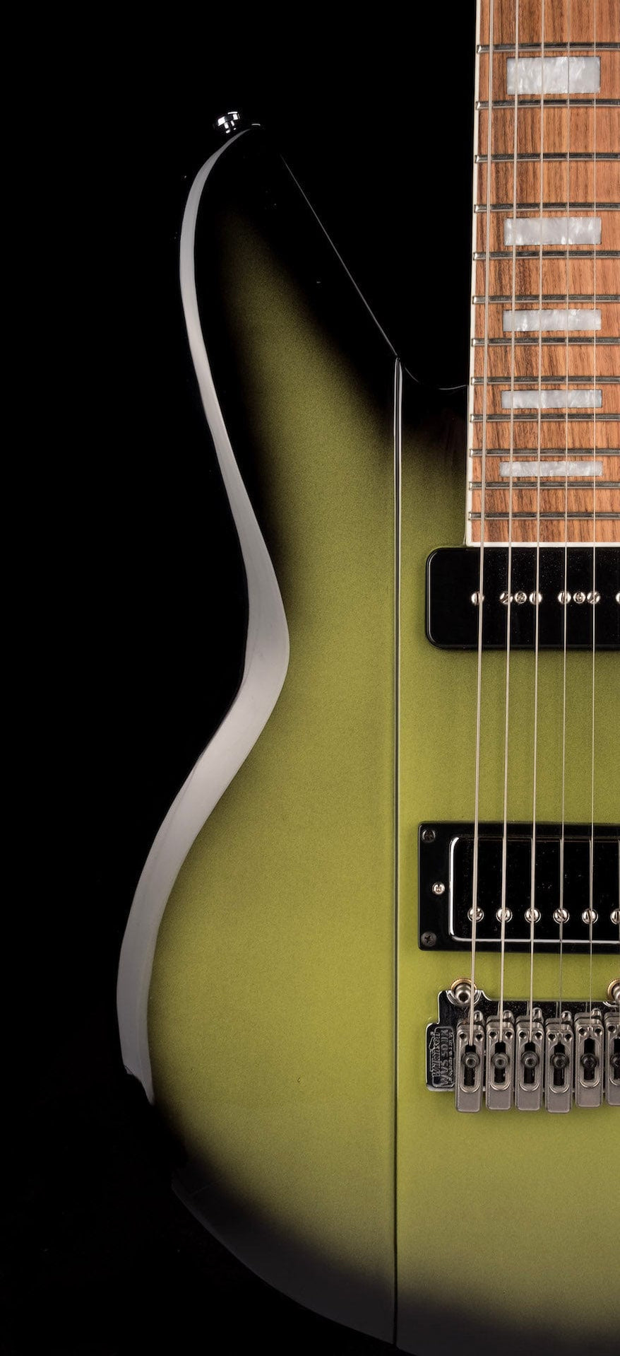 Used Reverend Warhawk DAW Roasted Maple Neck Electric Guitar Avocado B ...