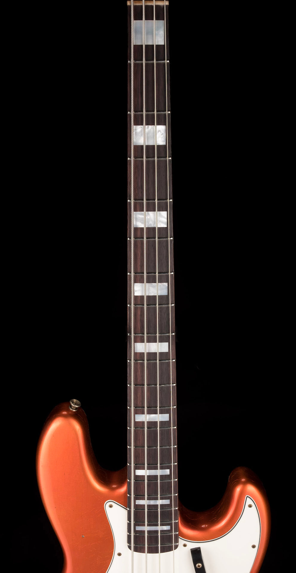 Fender Custom Shop 1966 Jazz Bass Journeyman Relic Candy Tangerine - T ...