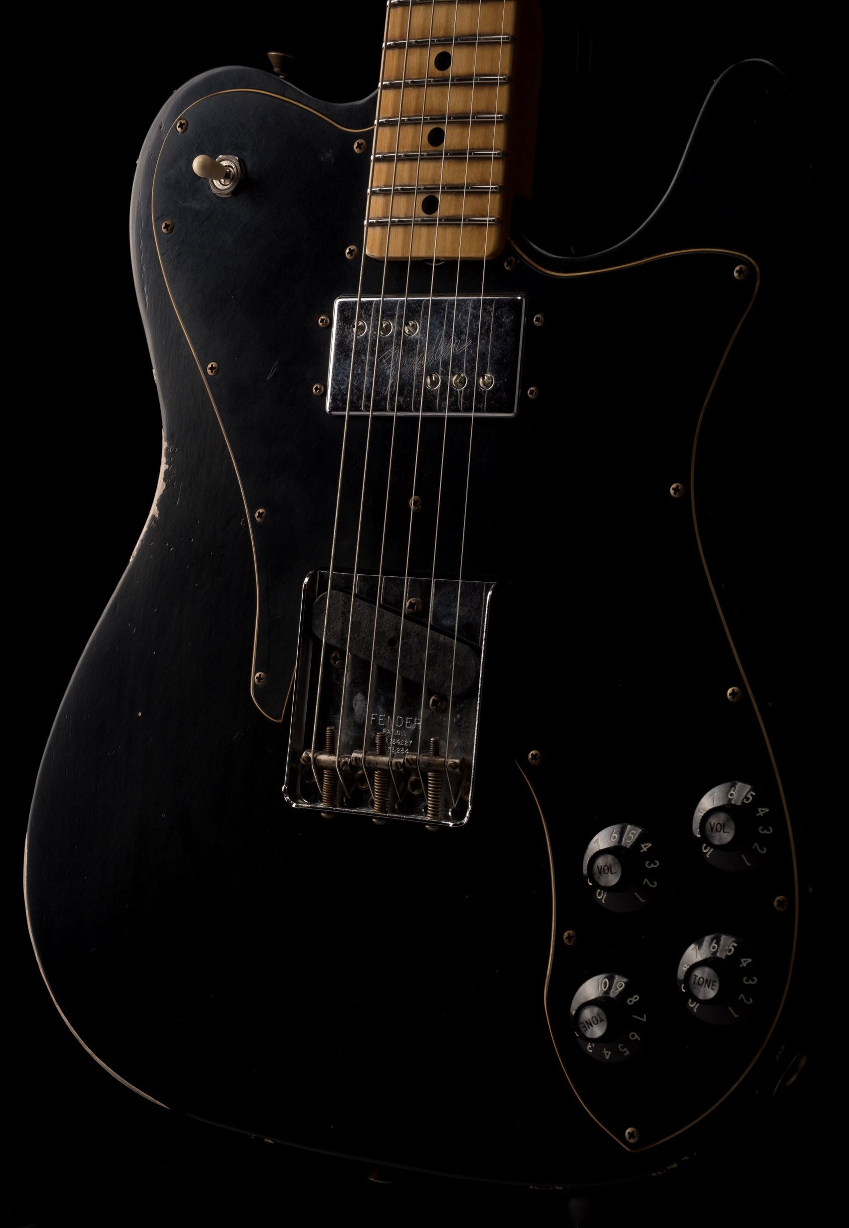 Fender Custom Shop Limited Edition Telecaster Custom Relic Aged Black ...