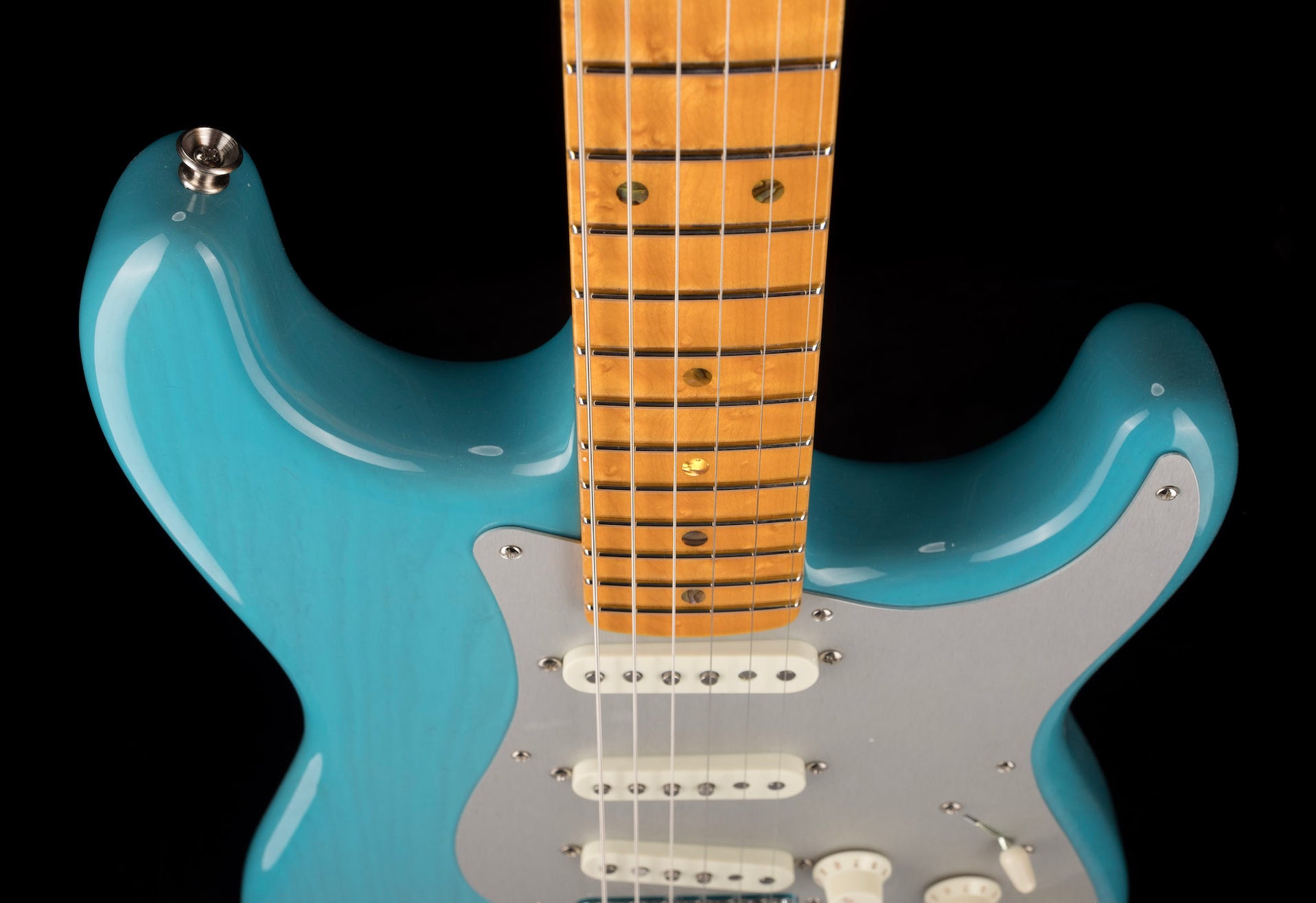 Fender Custom Shop 1957 Stratocaster NOS Taos Turquoise Transparent ...