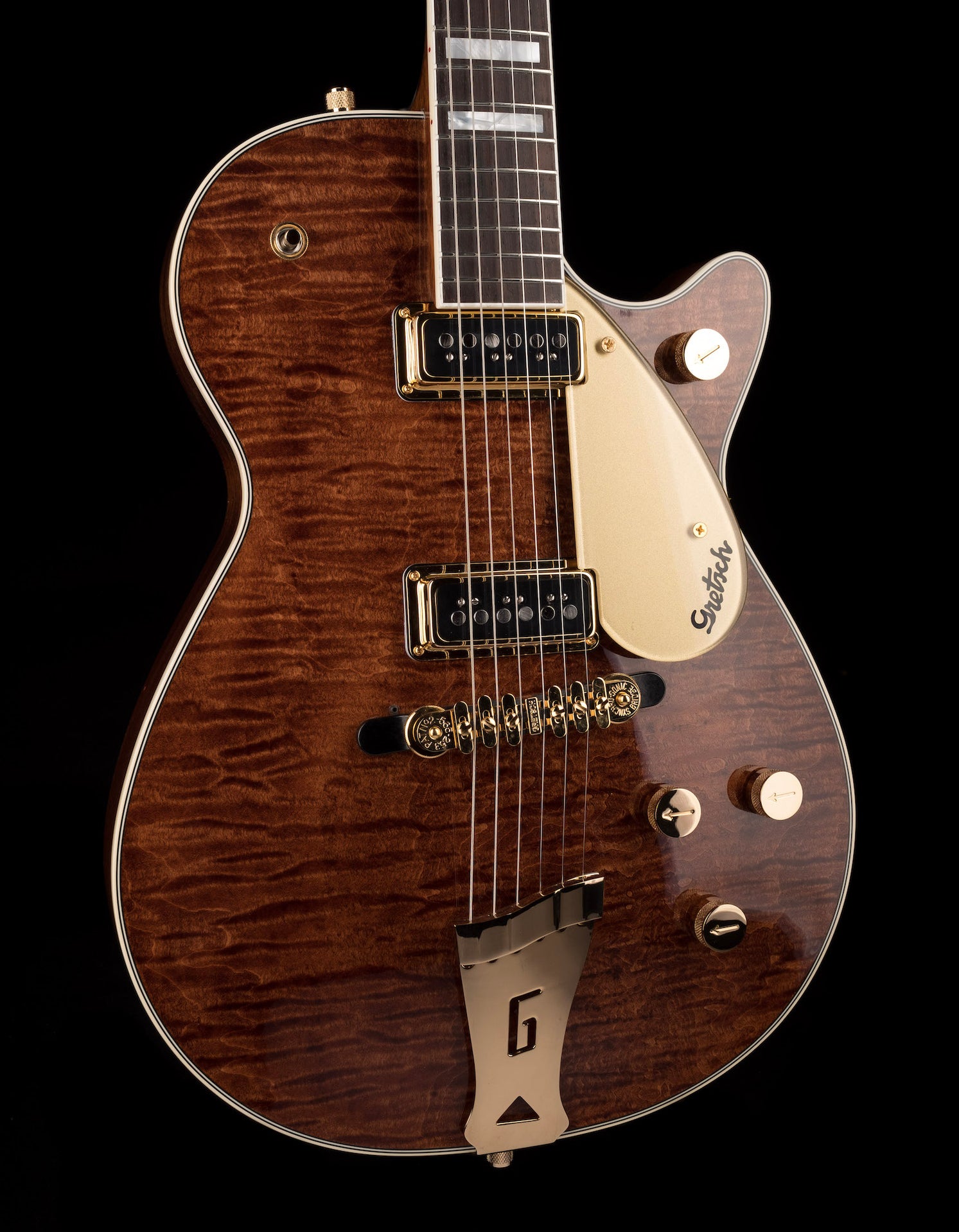 Gretsch Custom Shop Masterbuilt G6128CS 1954 Duo Jet NOS Brazilian Ros ...