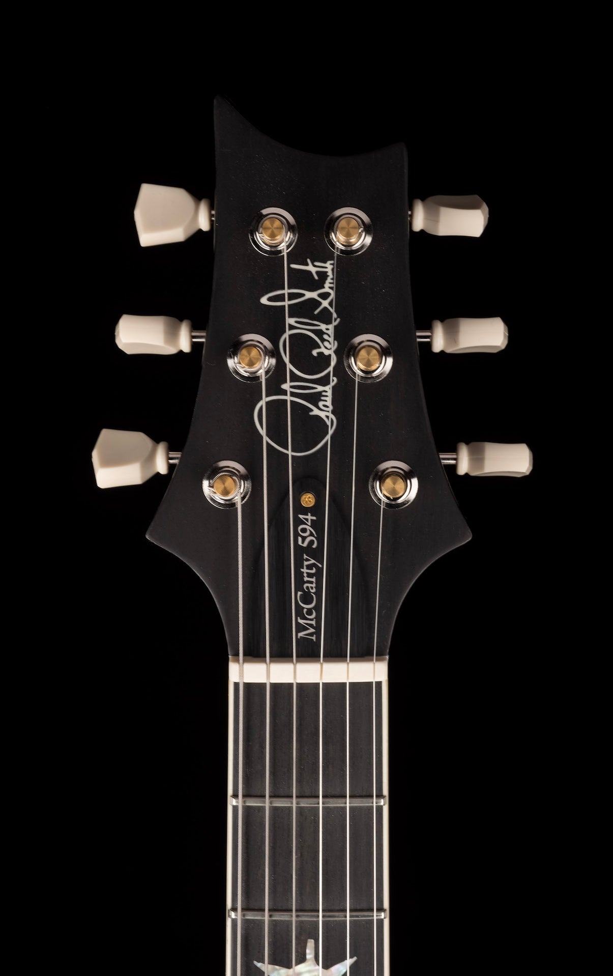 PRS Core McCarty 594 Quilt 10 Top Black Maple Neck Custom Color Solano ...