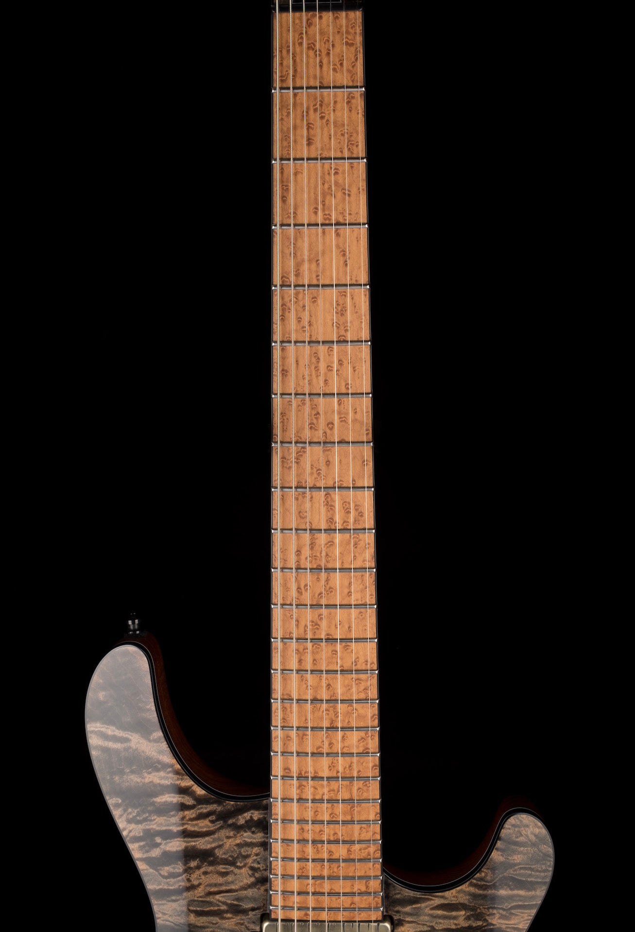 Mayones Regius 4Ever 7 String Baritone 5A Grade Quilted Flame Maple To ...