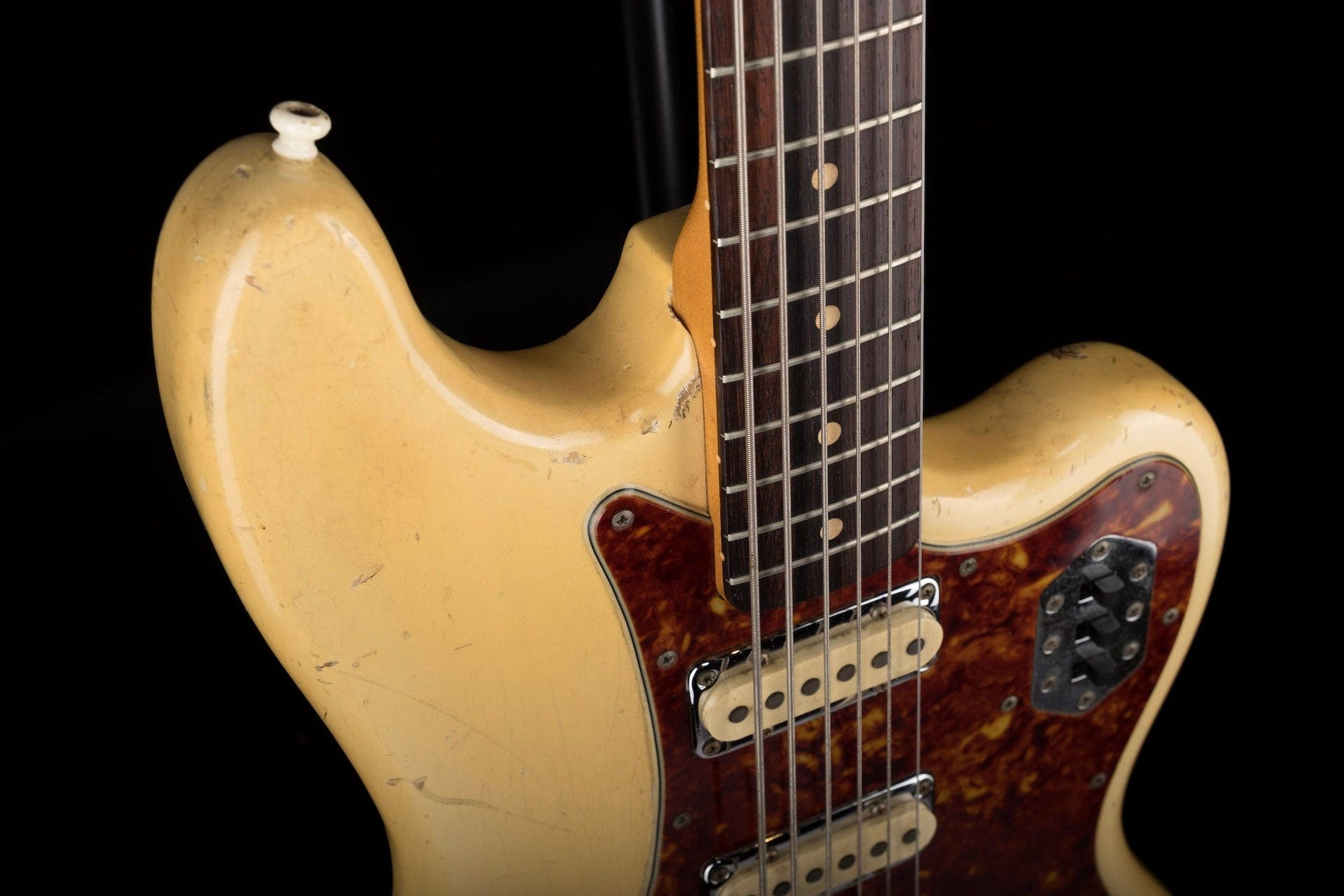 Vintage 1961 Fender Bass VI White Owned by Ry Cooder — Truetone Music