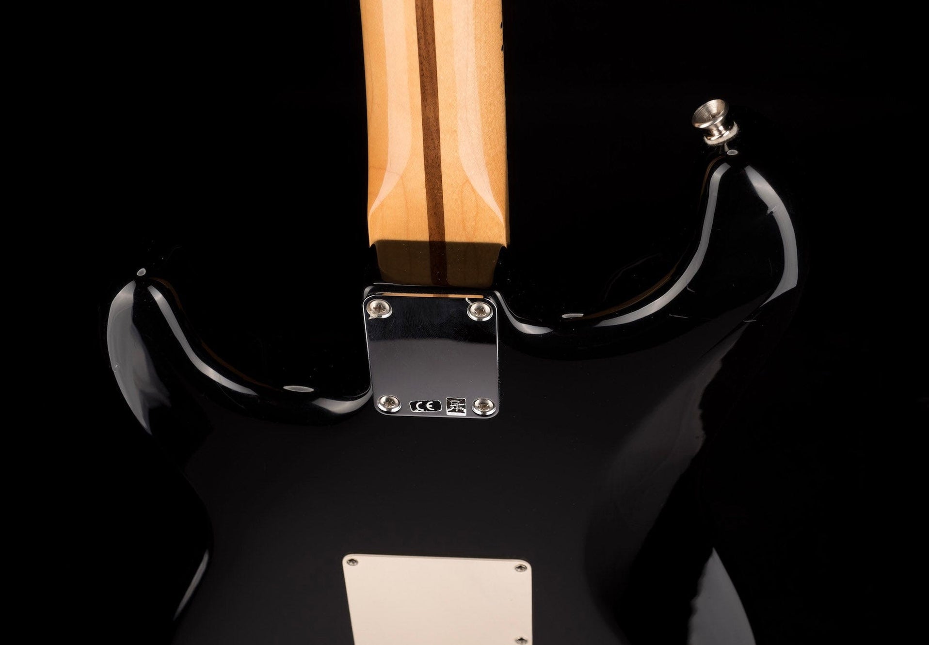 Used Fender Special Run Standard Strat With Custom Shop Pickups Black ...