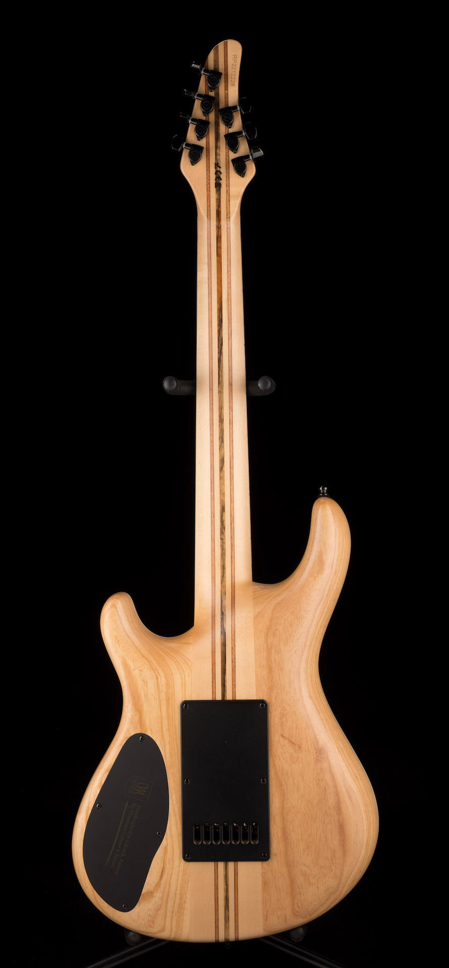 Mayones Regius 4Ever 7 String 3A Grade Eye Poplar Top Trans Graphite S ...