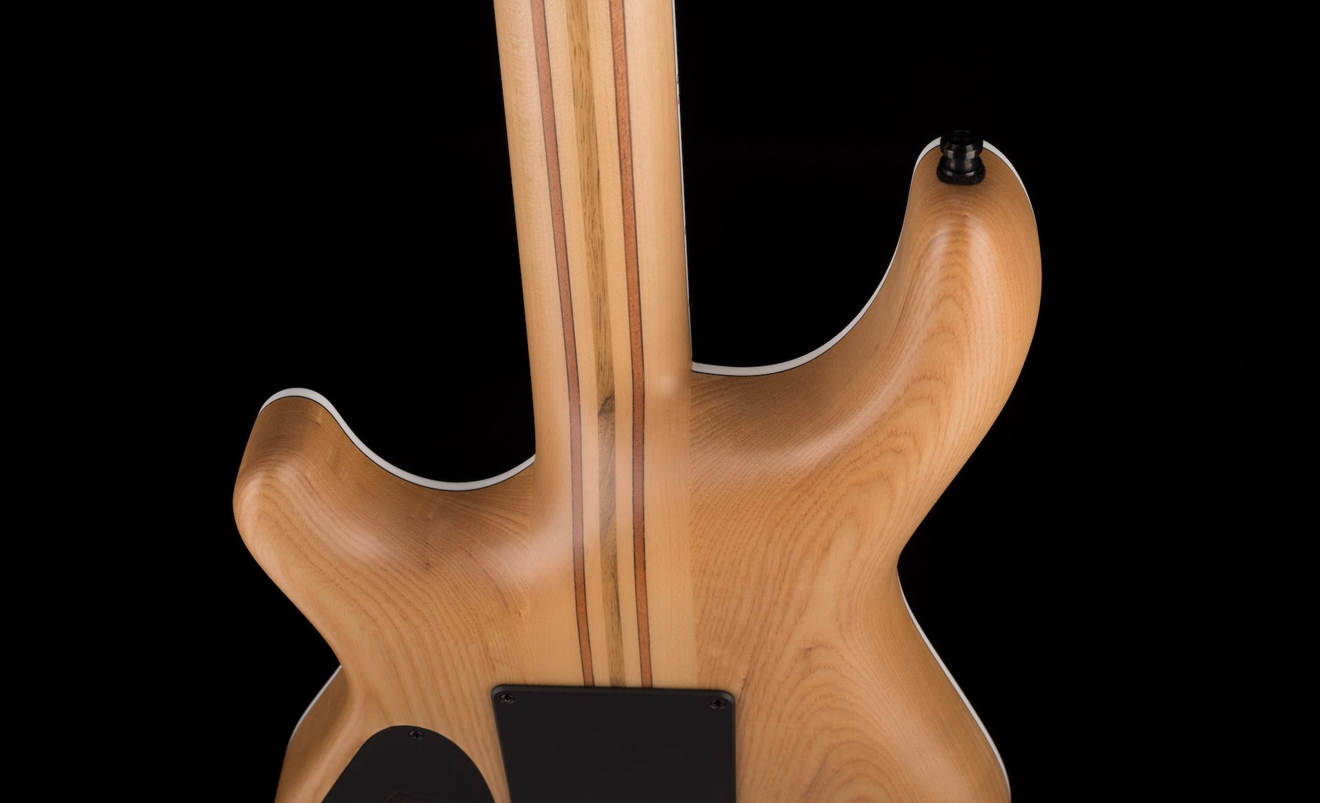 Mayones Regius 4Ever 6 String 3A Grade Eye Poplar Top Jeans Black Thre ...