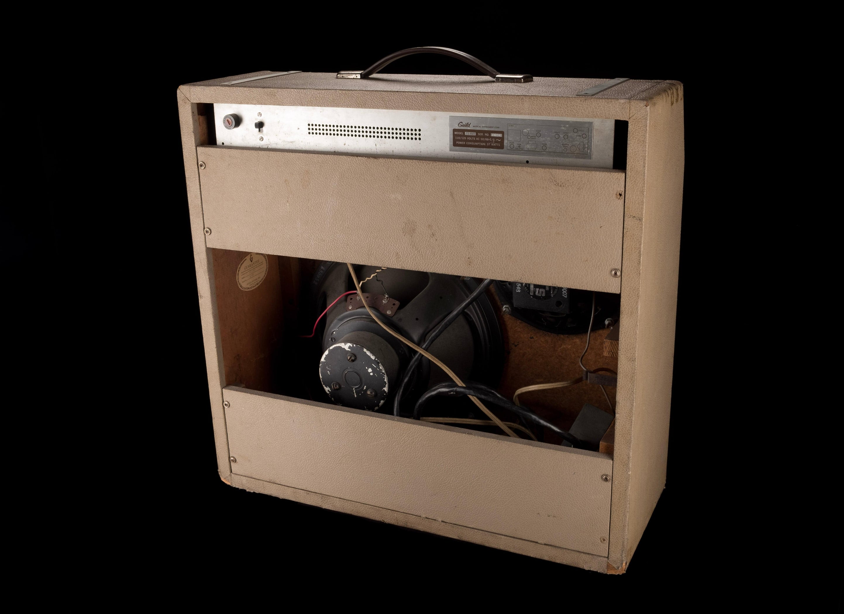 Vintage 1966/65 Guild T1-RVT Thunder 1 Reverb Guitar Amp Combo ...