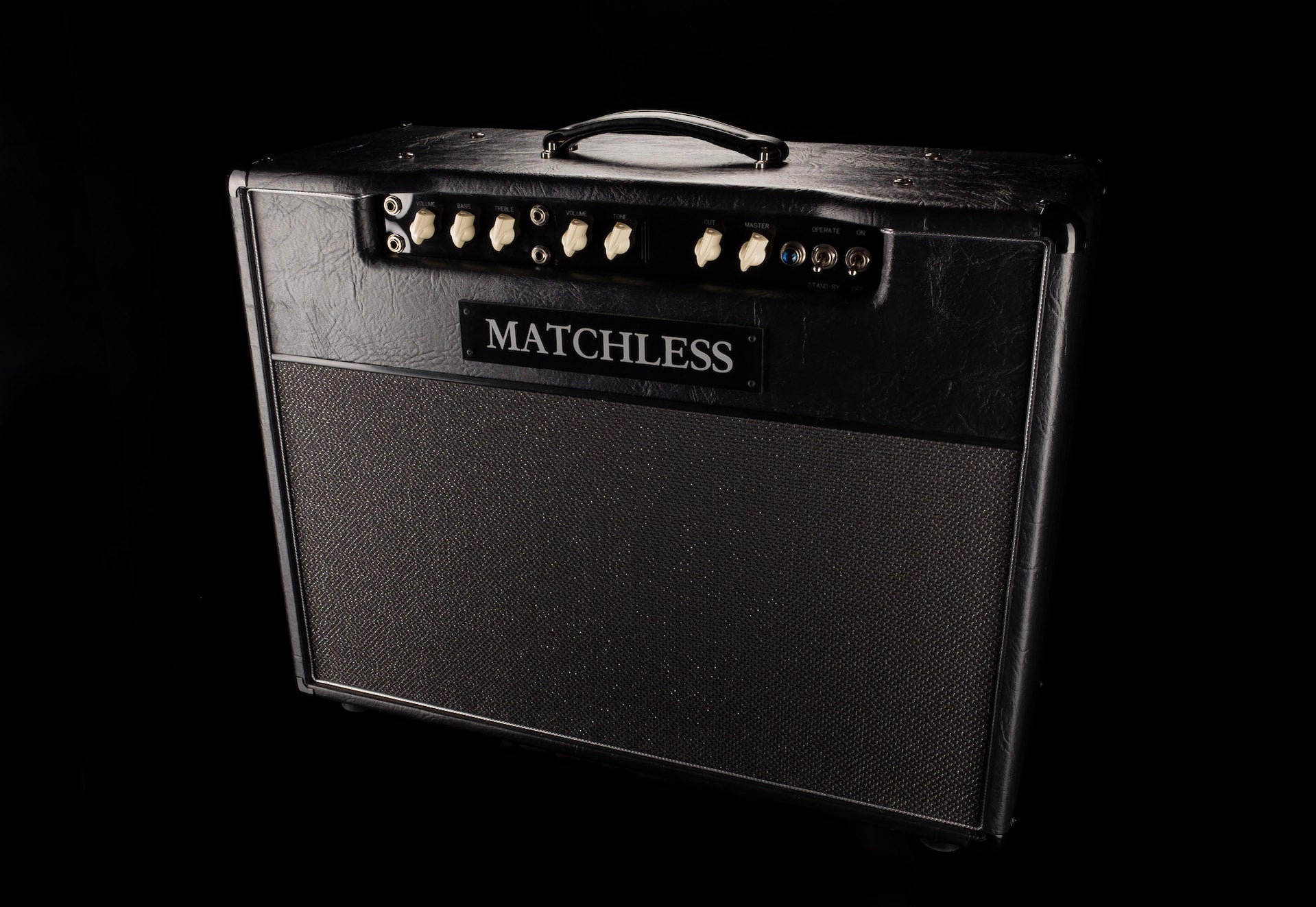 Matchless DC-30 2x12 Guitar Amp Combo Black and Silver — Truetone Music