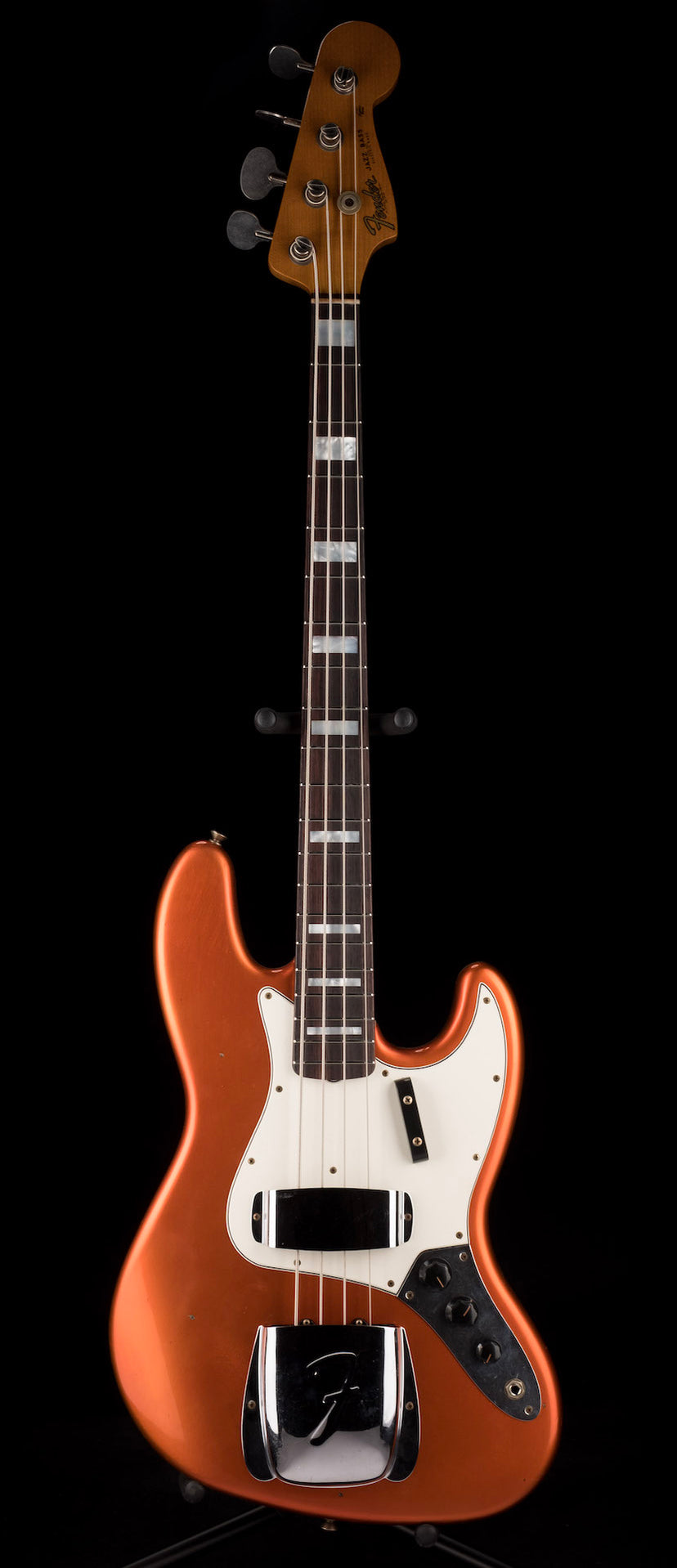 Fender Custom Shop 1966 Jazz Bass Journeyman Relic Candy Tangerine - T ...