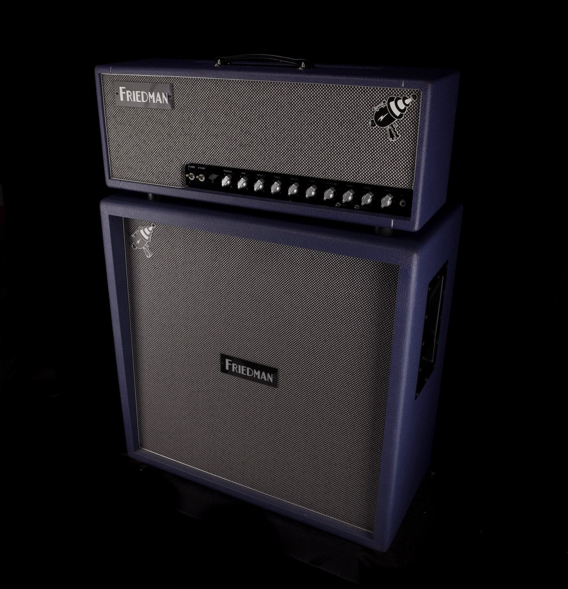 Used Friedman Special Edition Purple SS-100 Steve Stevens Head and Cab ...