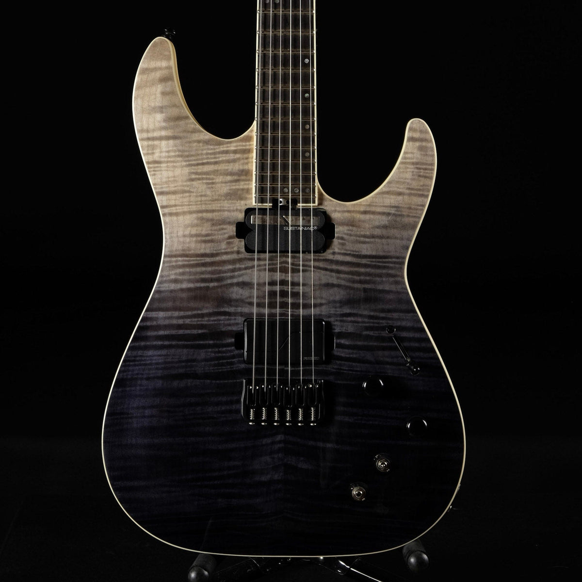 Used Schecter Prototype C-1 SLS Elite Black Fade Burst w/ OHSC ...