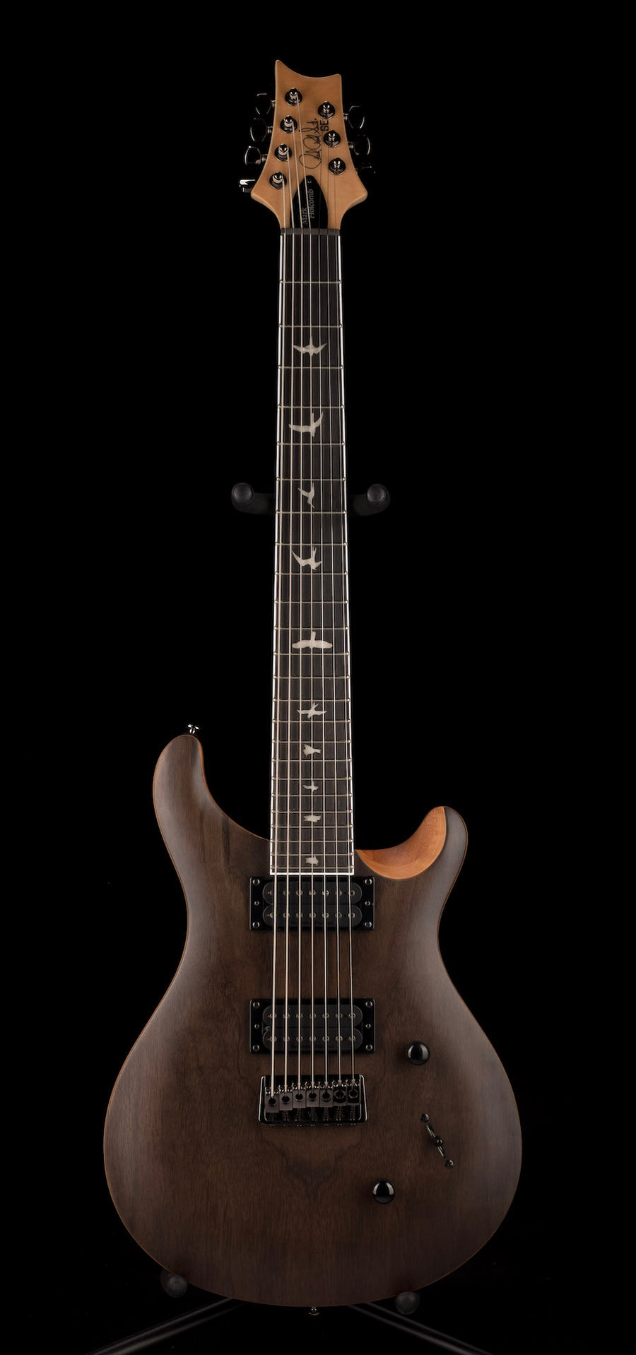 PRS SE Mark Holcomb Walnut 7 String Electric Guitar *NEW TOP CARVE* 20 ...