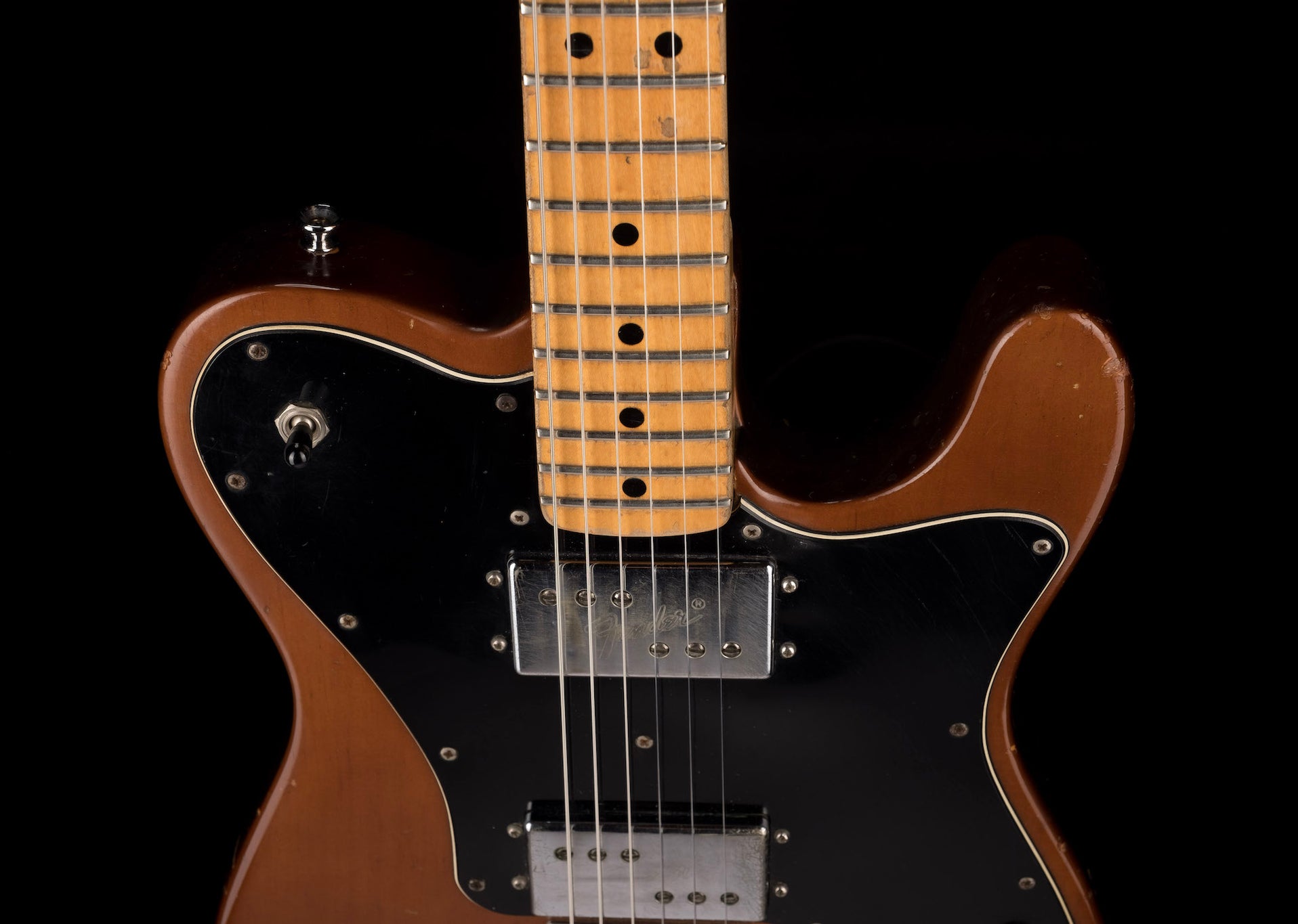 Pre Owned 1973 Telecaster Deluxe Walnut With Gig Bag — Truetone Music