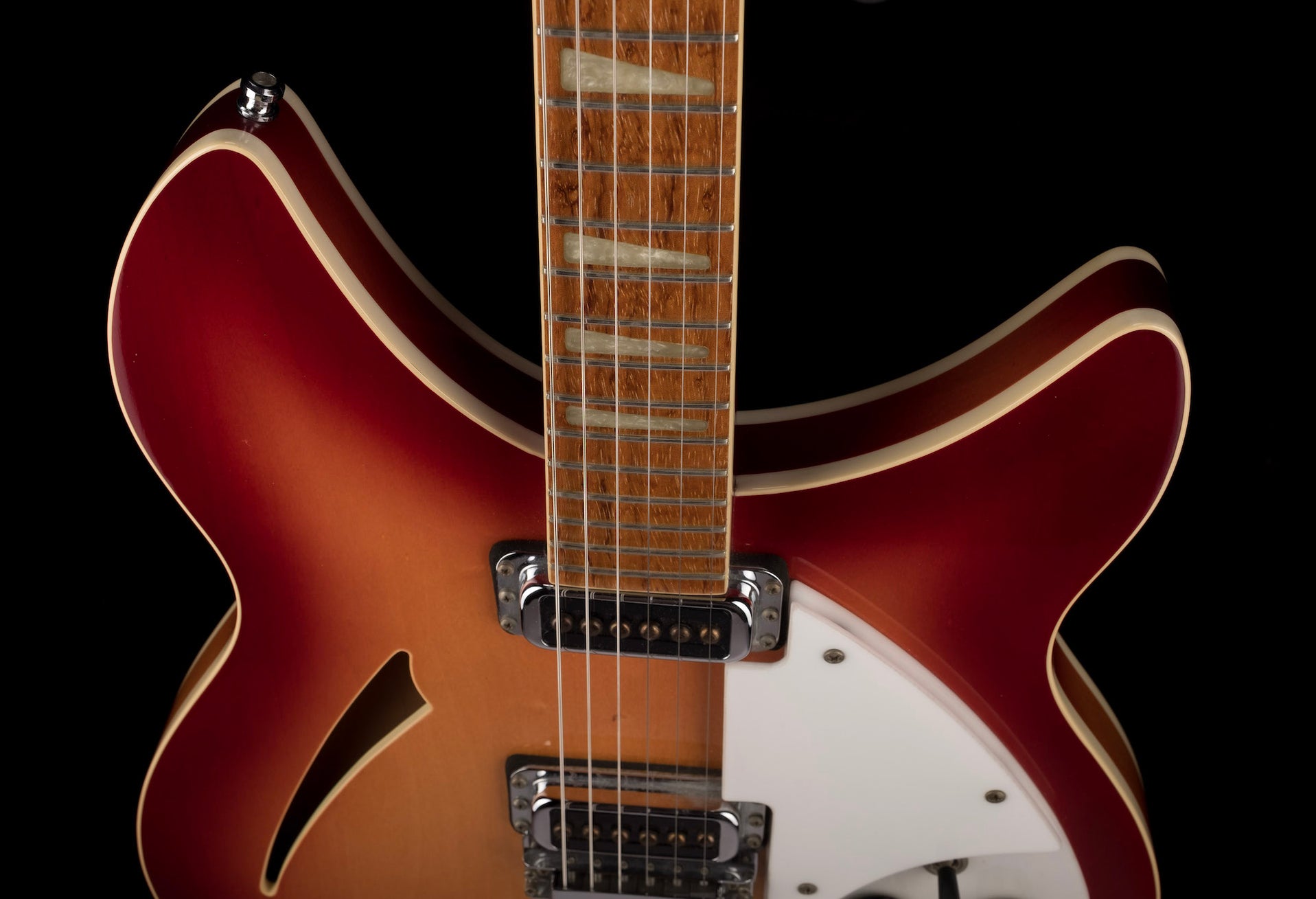 Pre Owned 1995 Rickenbacker 360 WB 6 String Guitar Fireglo With Case ...