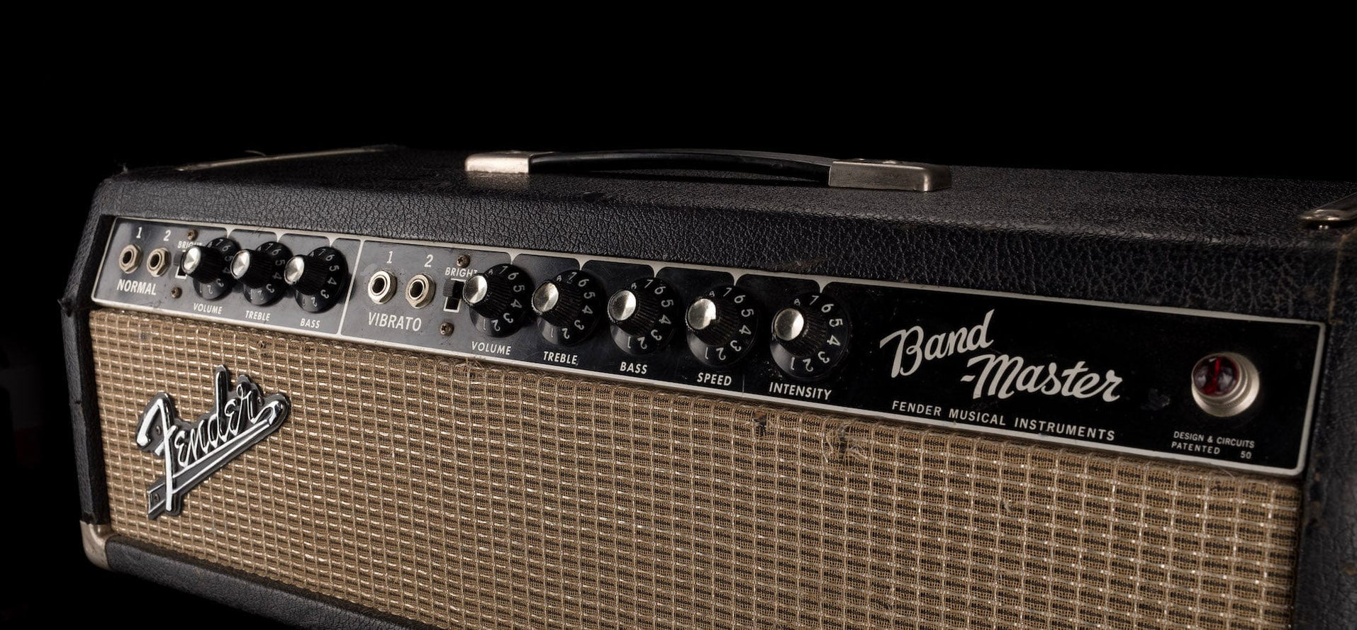 Vintage 1965 Fender Bandmaster Guitar Amp Head — Truetone Music