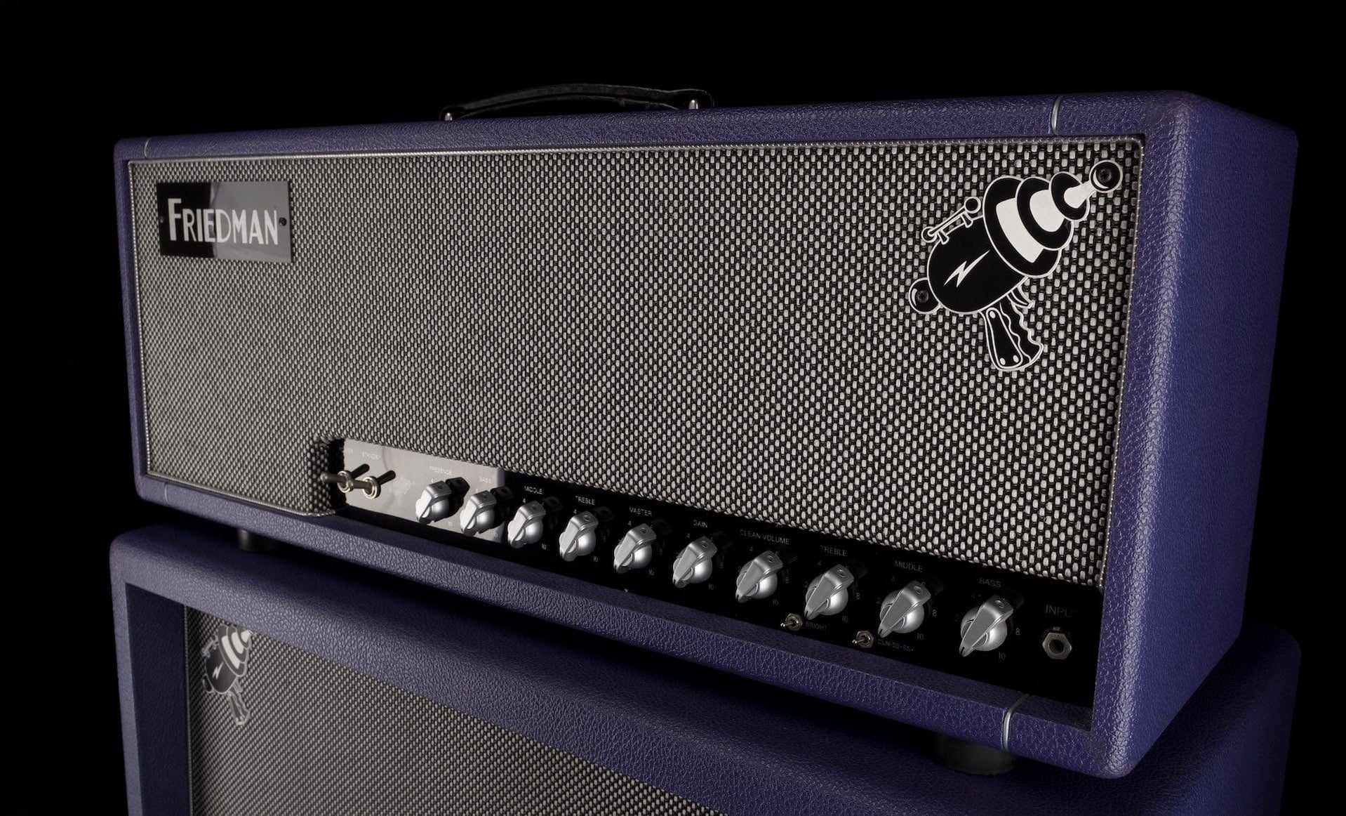 Used Friedman Special Edition Purple SS-100 Steve Stevens Head and Cab ...